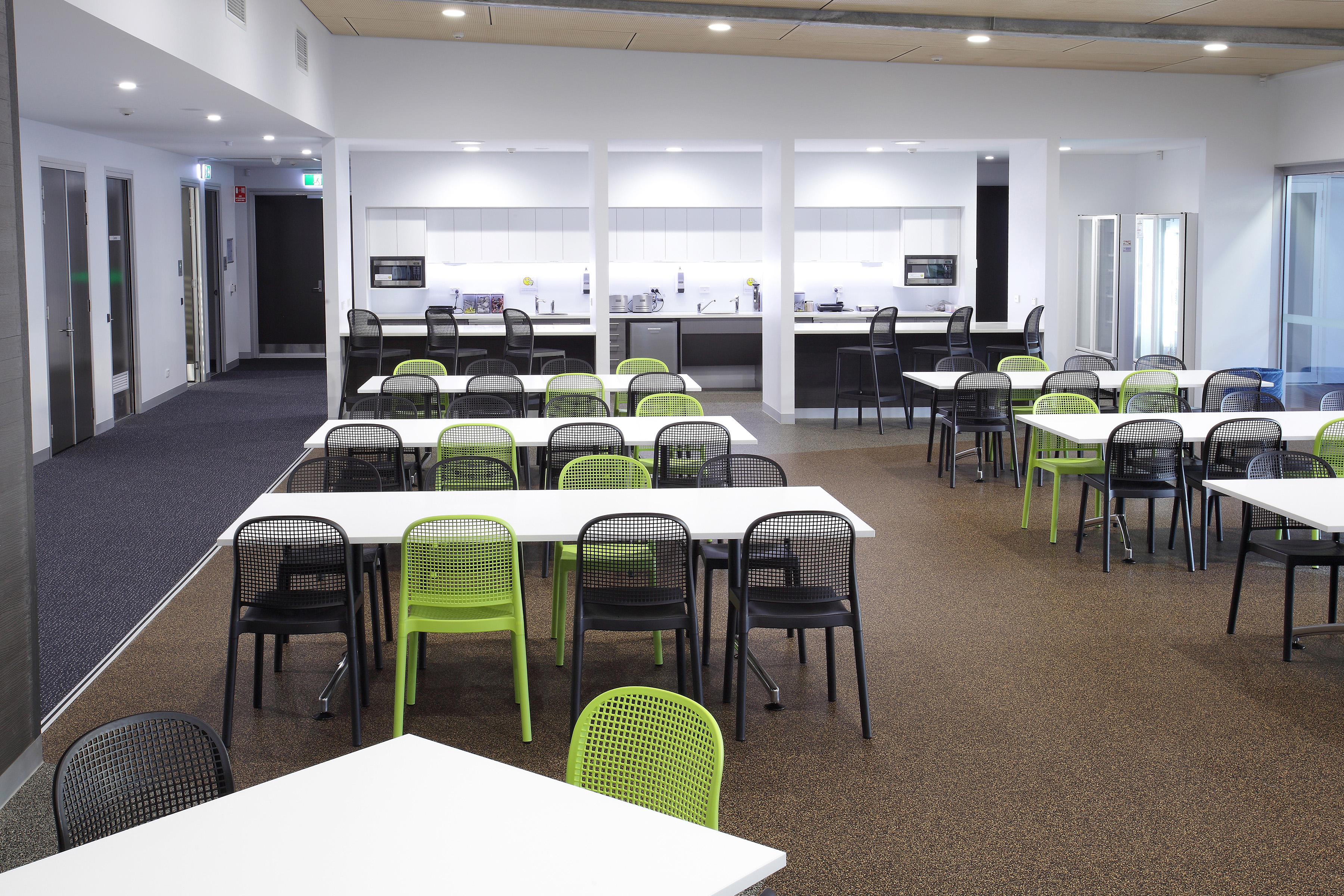 Utility Company: Lunchroom, Courtyard & Office Alterations by Elia ...