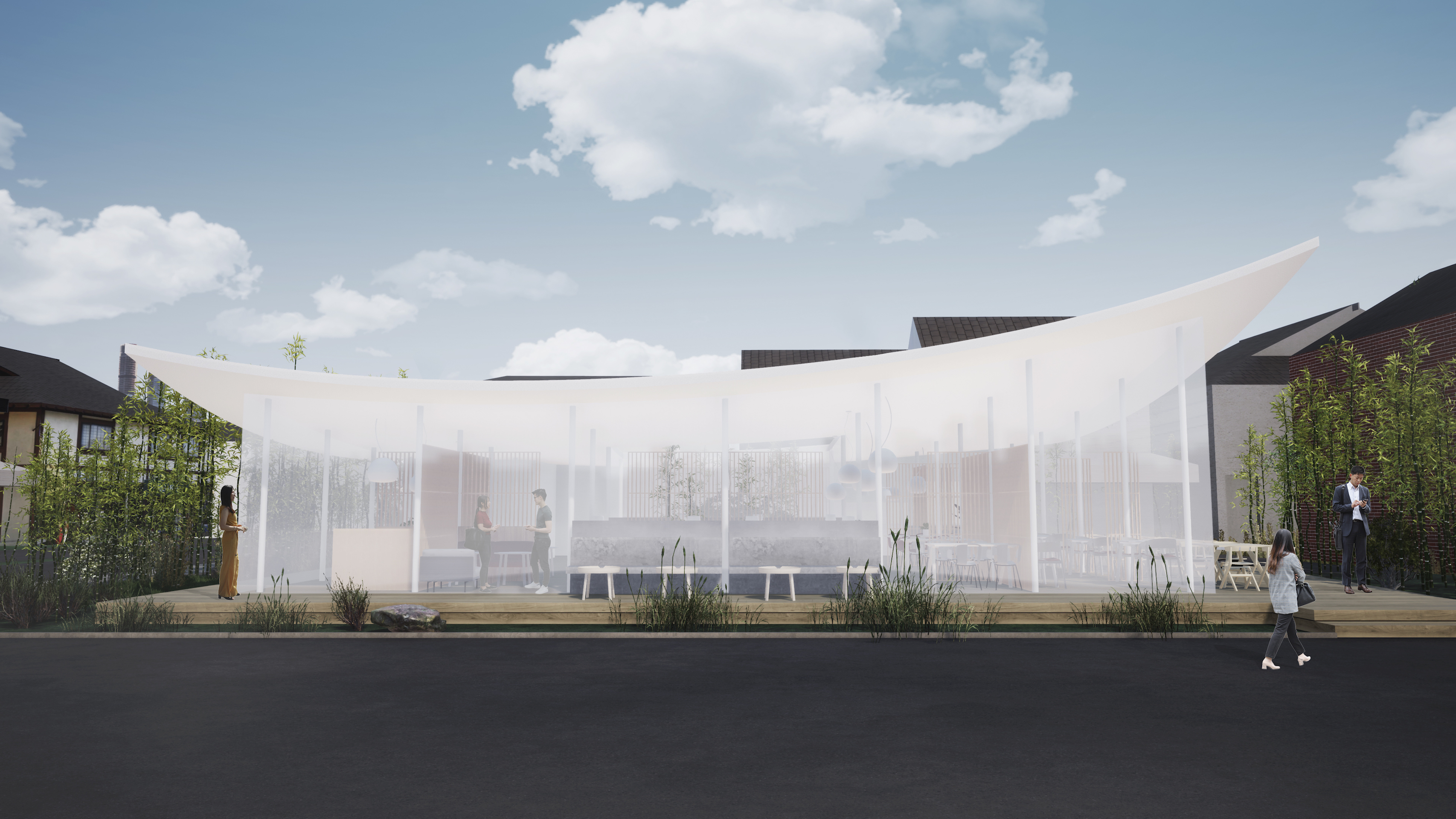 Floating Roof Cafe by van der Architects - Architizer