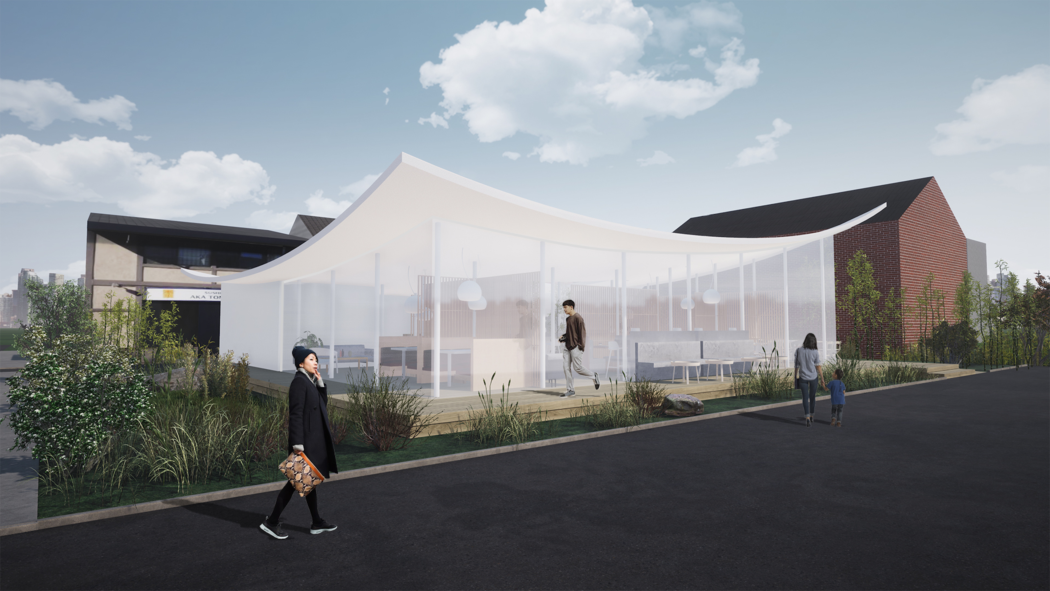 Floating Roof Cafe by van der Architects - Architizer