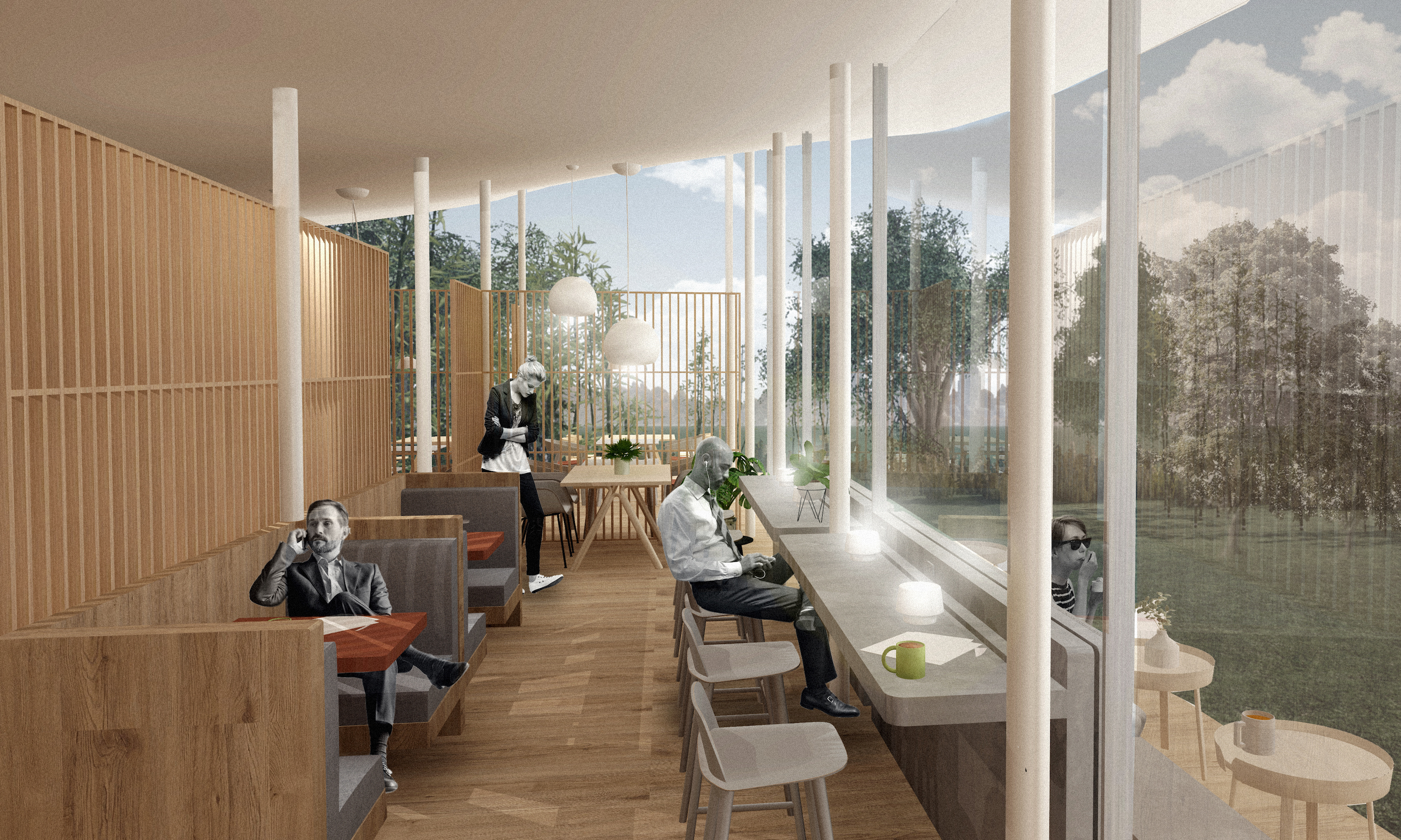 Floating Roof Cafe by van der Architects - Architizer