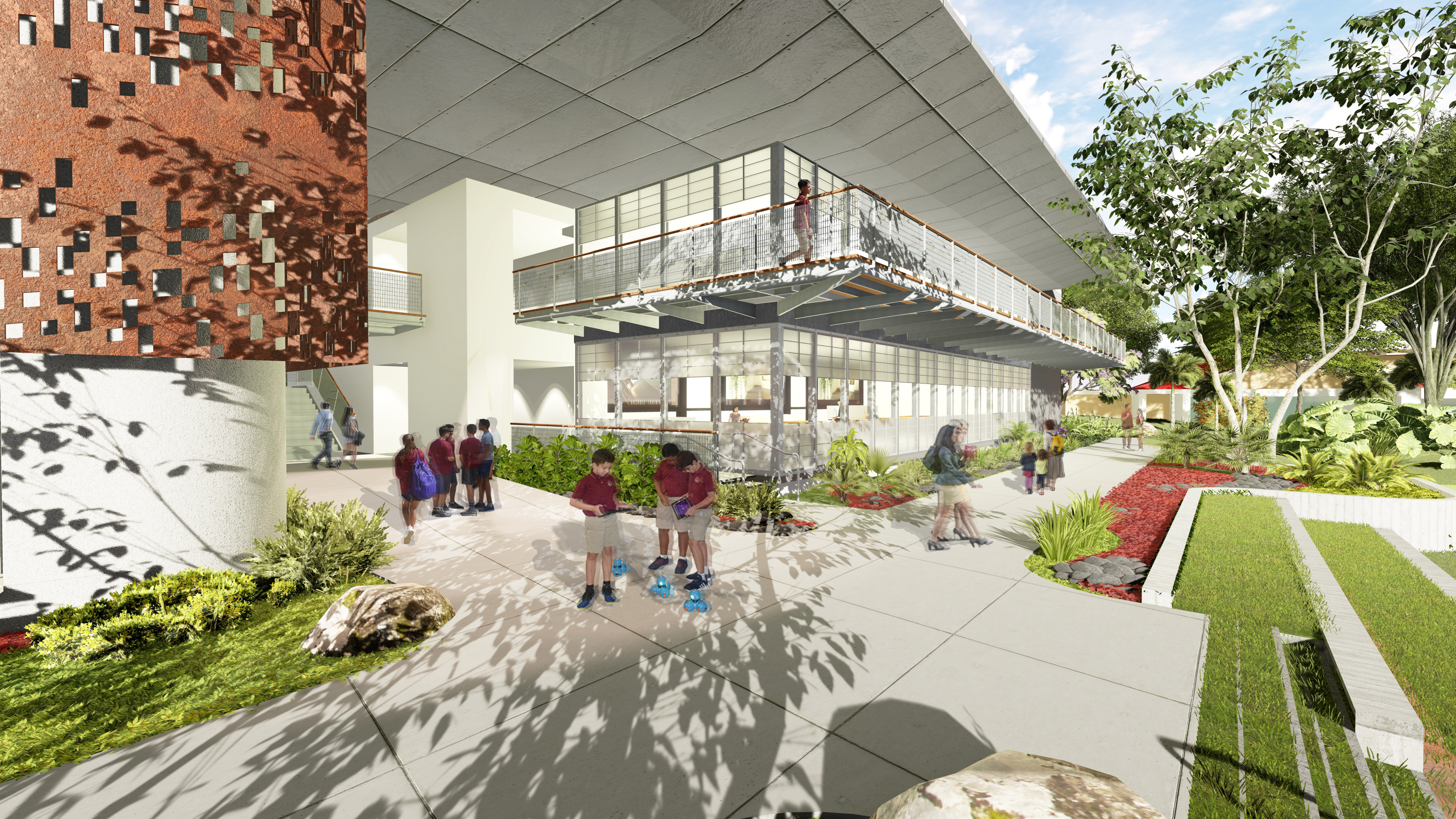 Baldwin School of PR Innovation Center by Álvarez-Díaz & Villalón ...