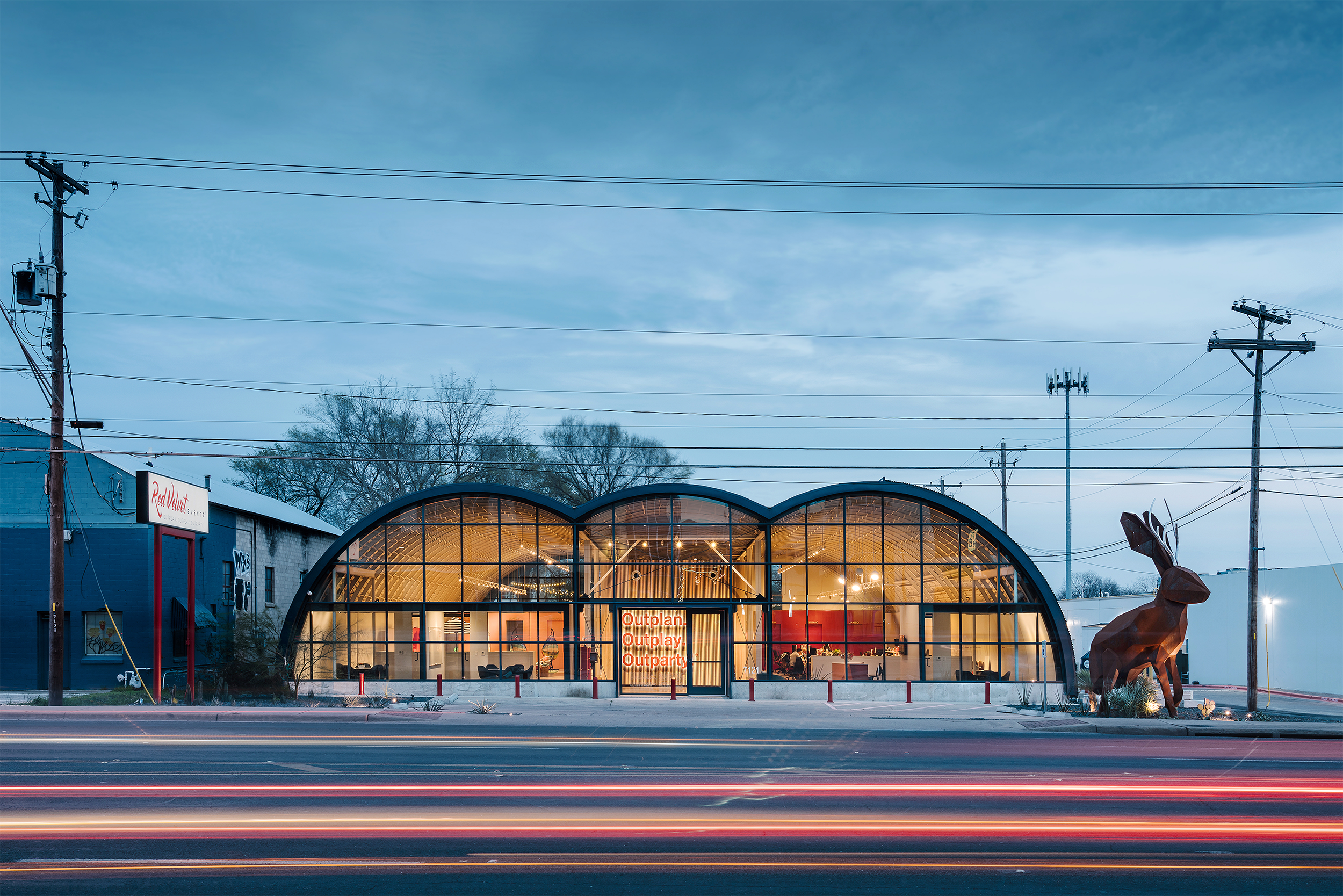 Red Velvet Events Headquarters by Magic Architecture - Architizer
