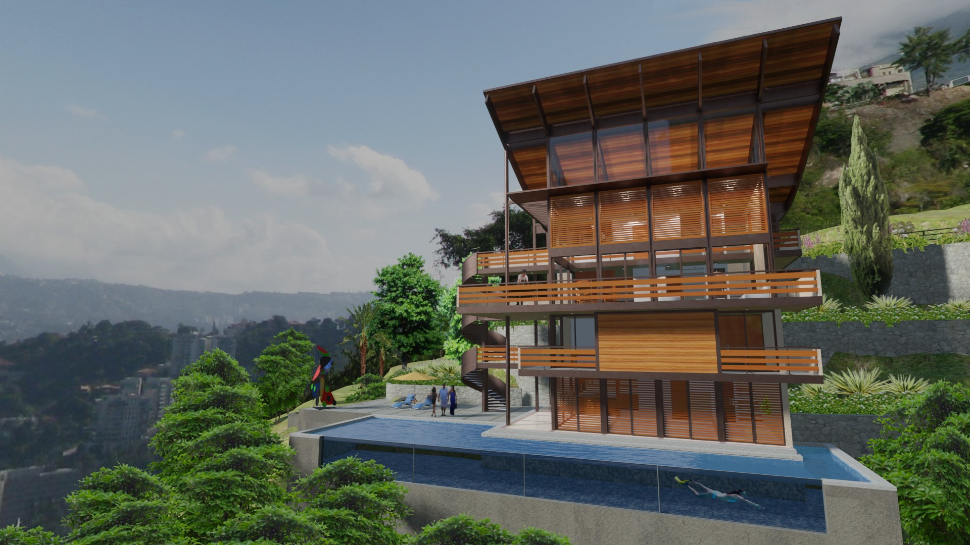 The Alameda House by Axis.View Architectural Visualization Studio ...