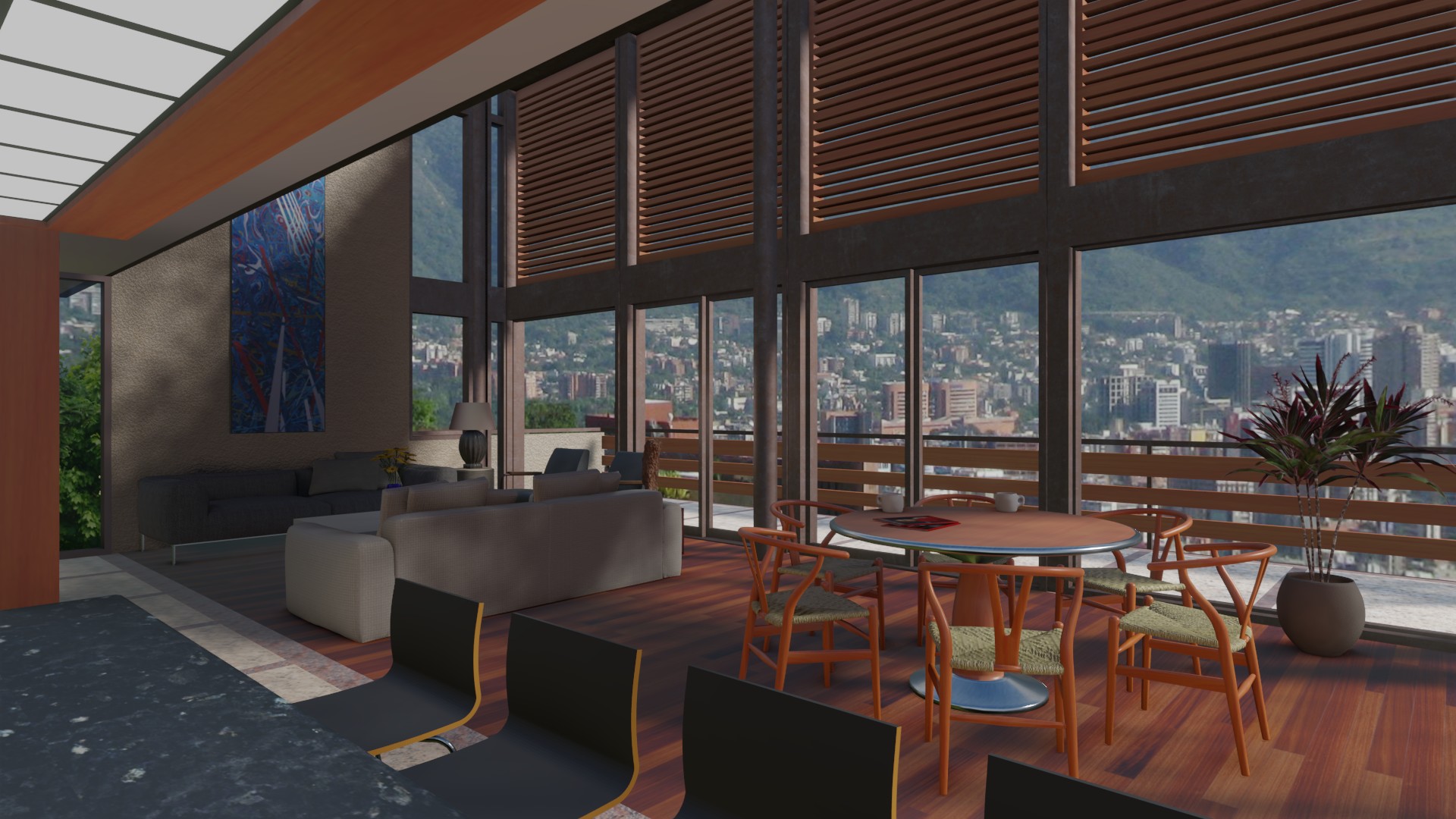 The Alameda House by Axis.View Architectural Visualization Studio ...