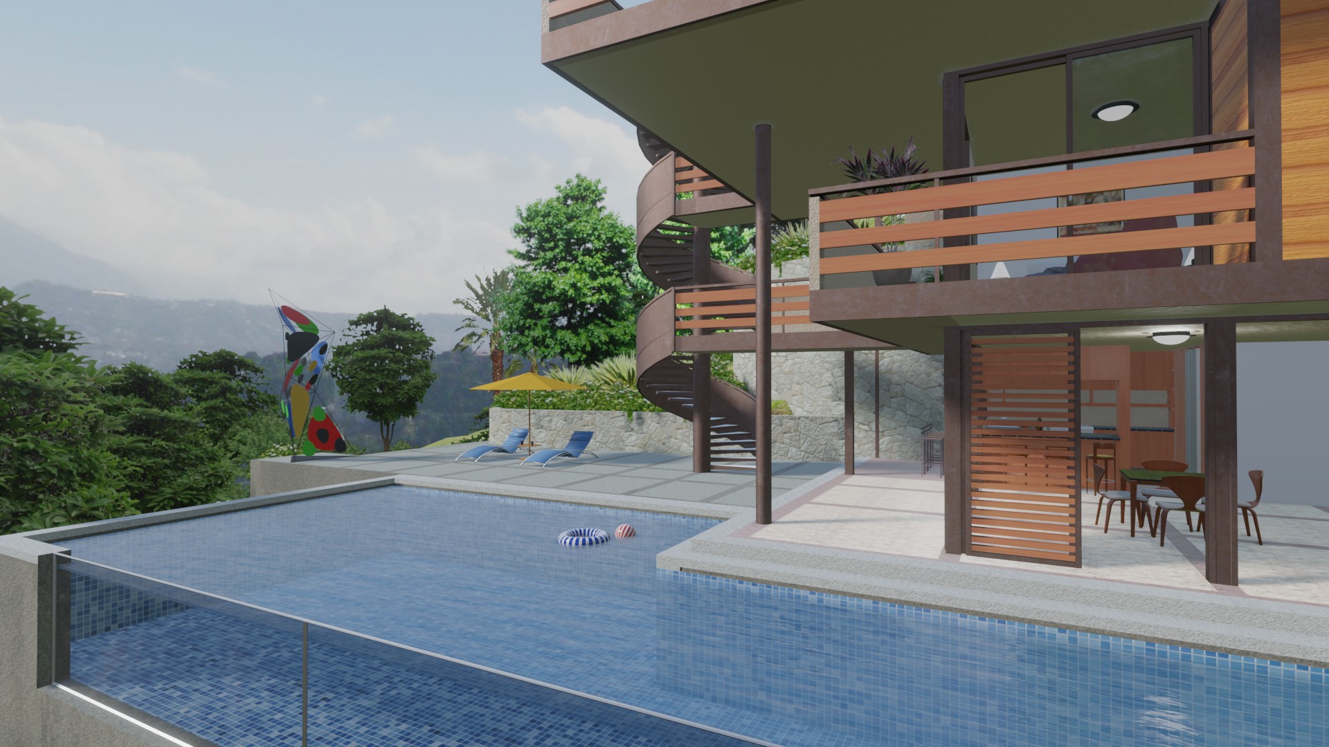 The Alameda House by Axis.View Architectural Visualization Studio ...