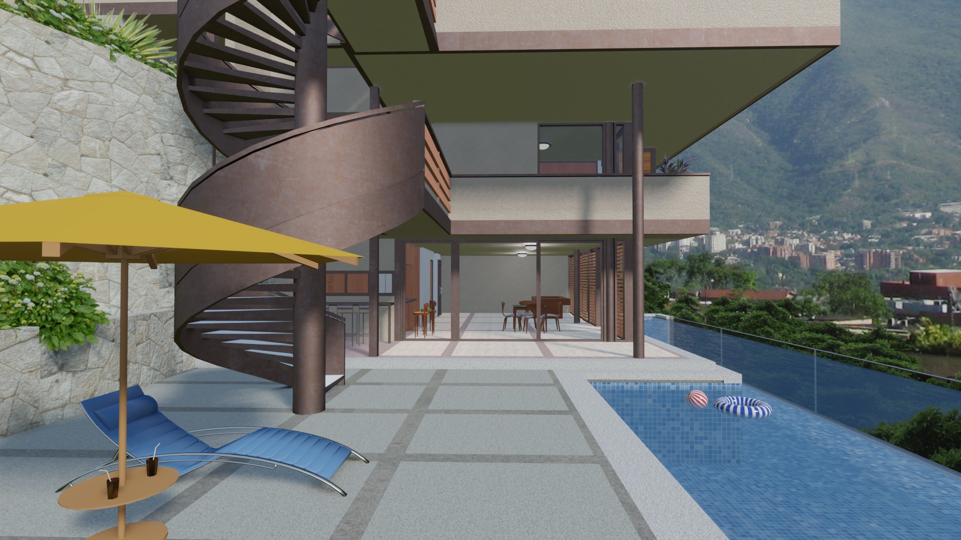 The Alameda House by Axis.View Architectural Visualization Studio ...