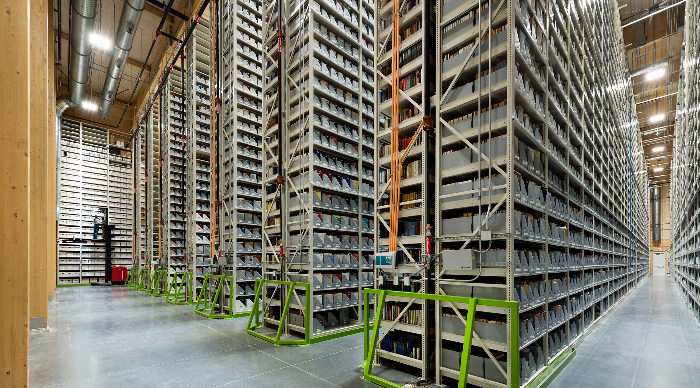 University of Arkansas Library Storage Facility by MBL Architecture ...