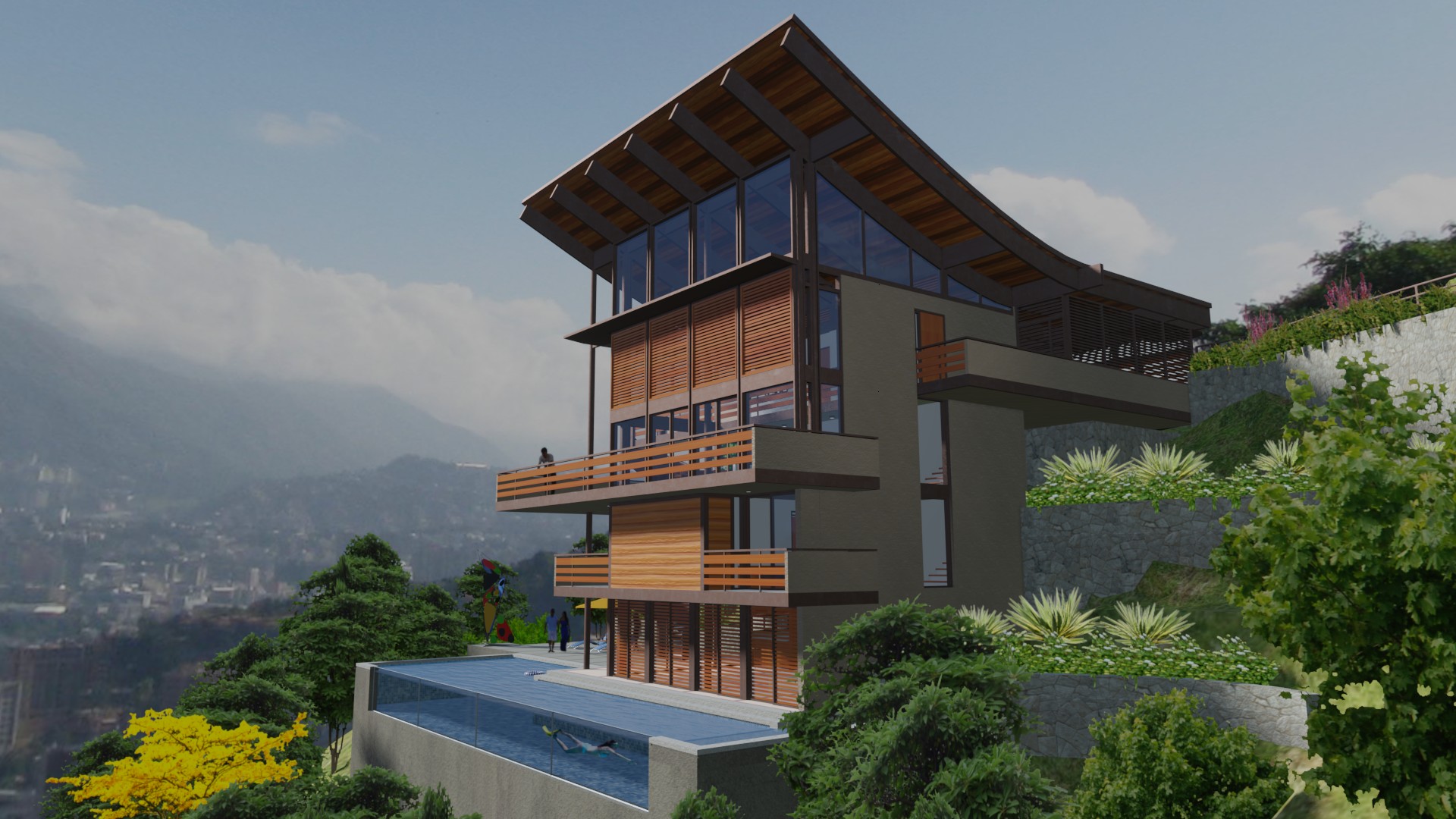 The Alameda House by Axis.View Architectural Visualization Studio ...