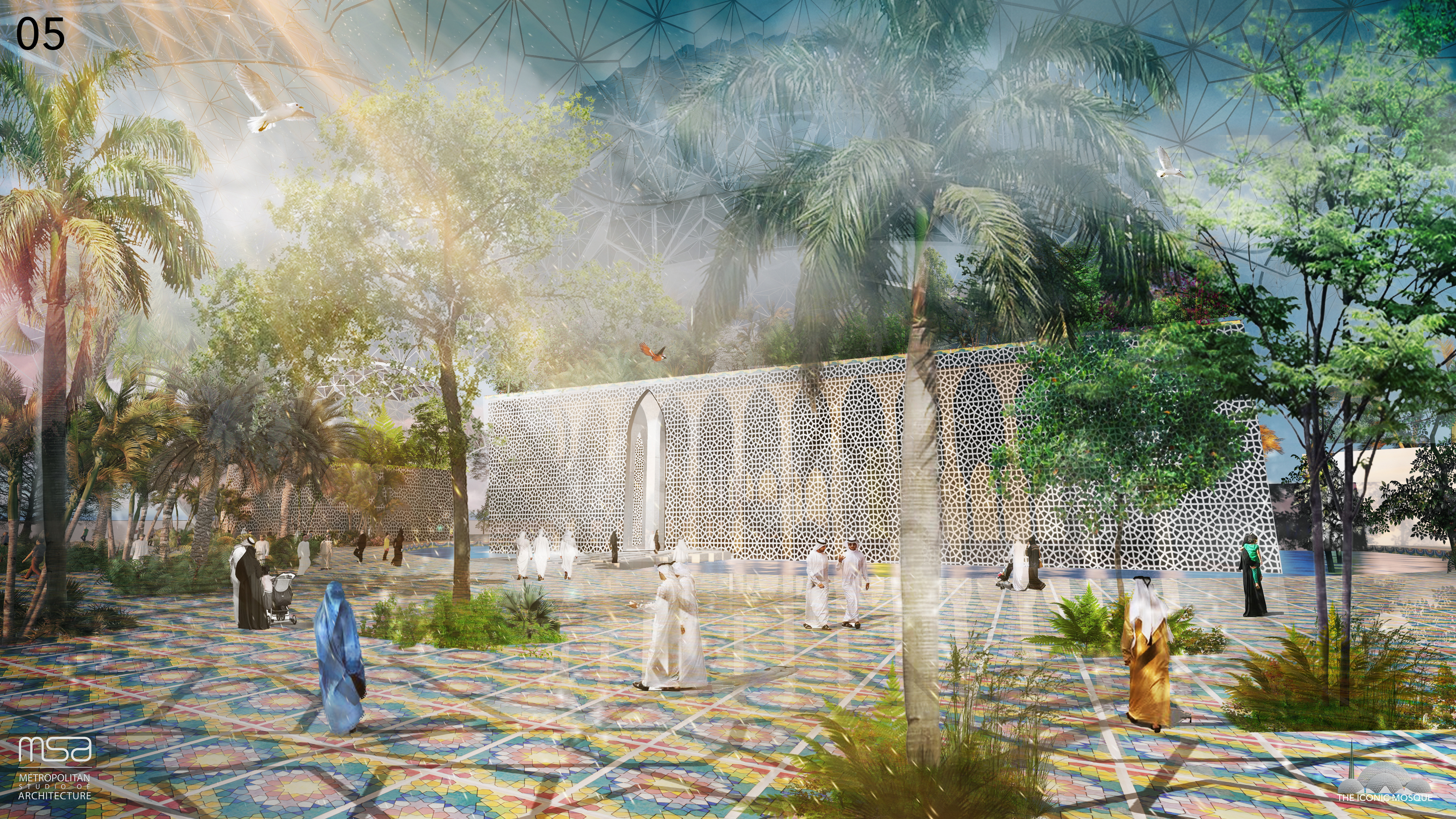 The Iconic Mosque at Dubai Creek Harbor by METROPOLITAN STUDIO OF ...