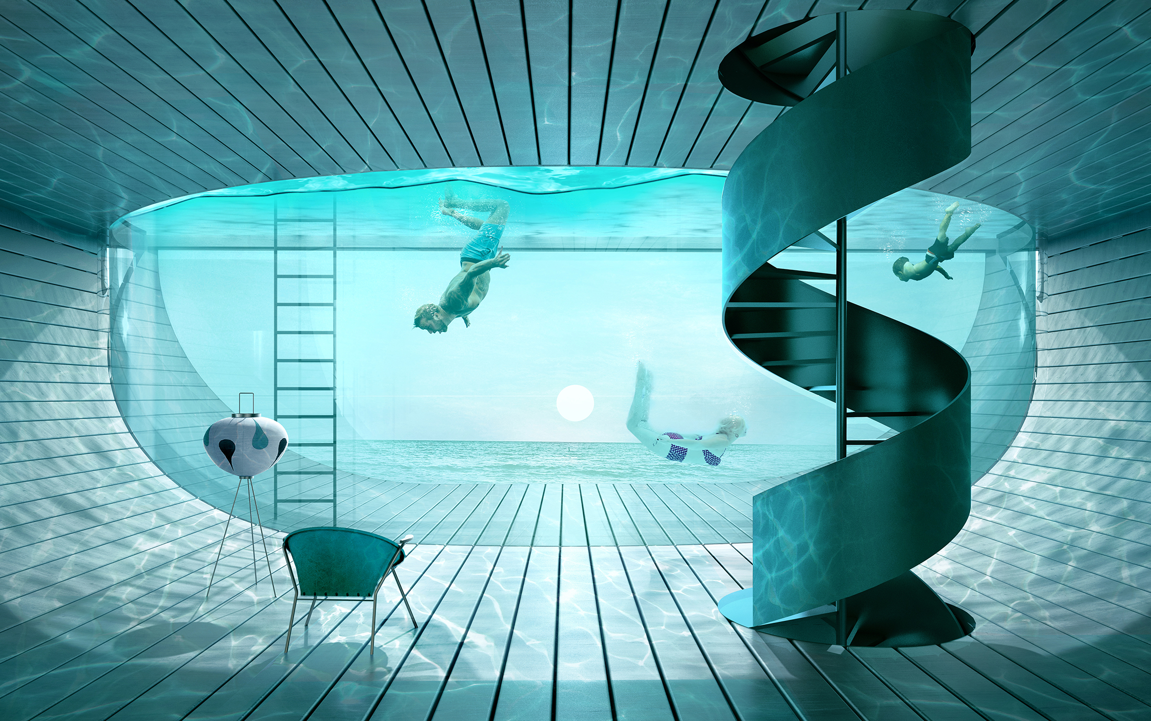 Blue House by Antireality - Architizer