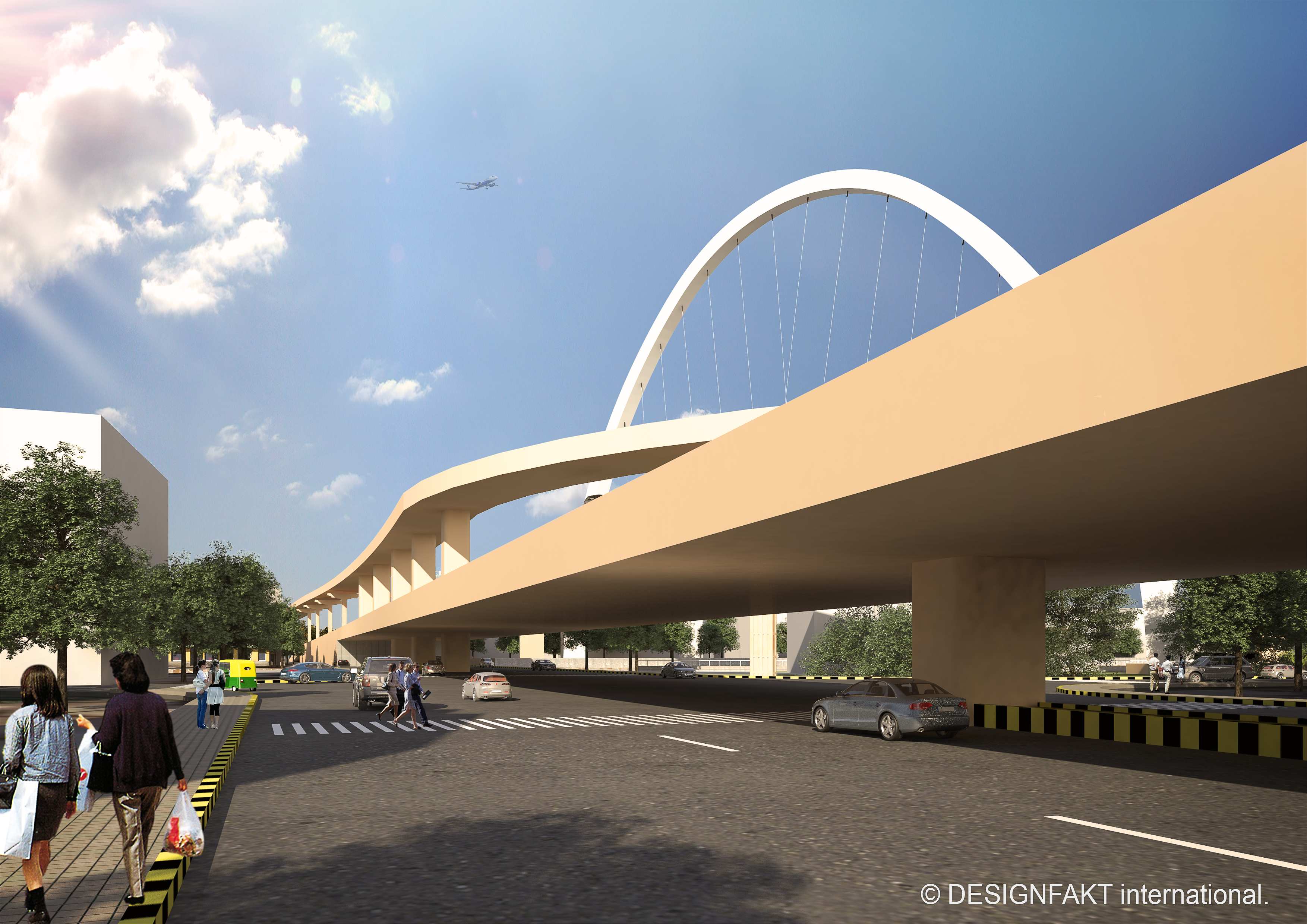 Arch Bridge in Mumbai (The Iconic Bridge) by Designfakt - Architizer