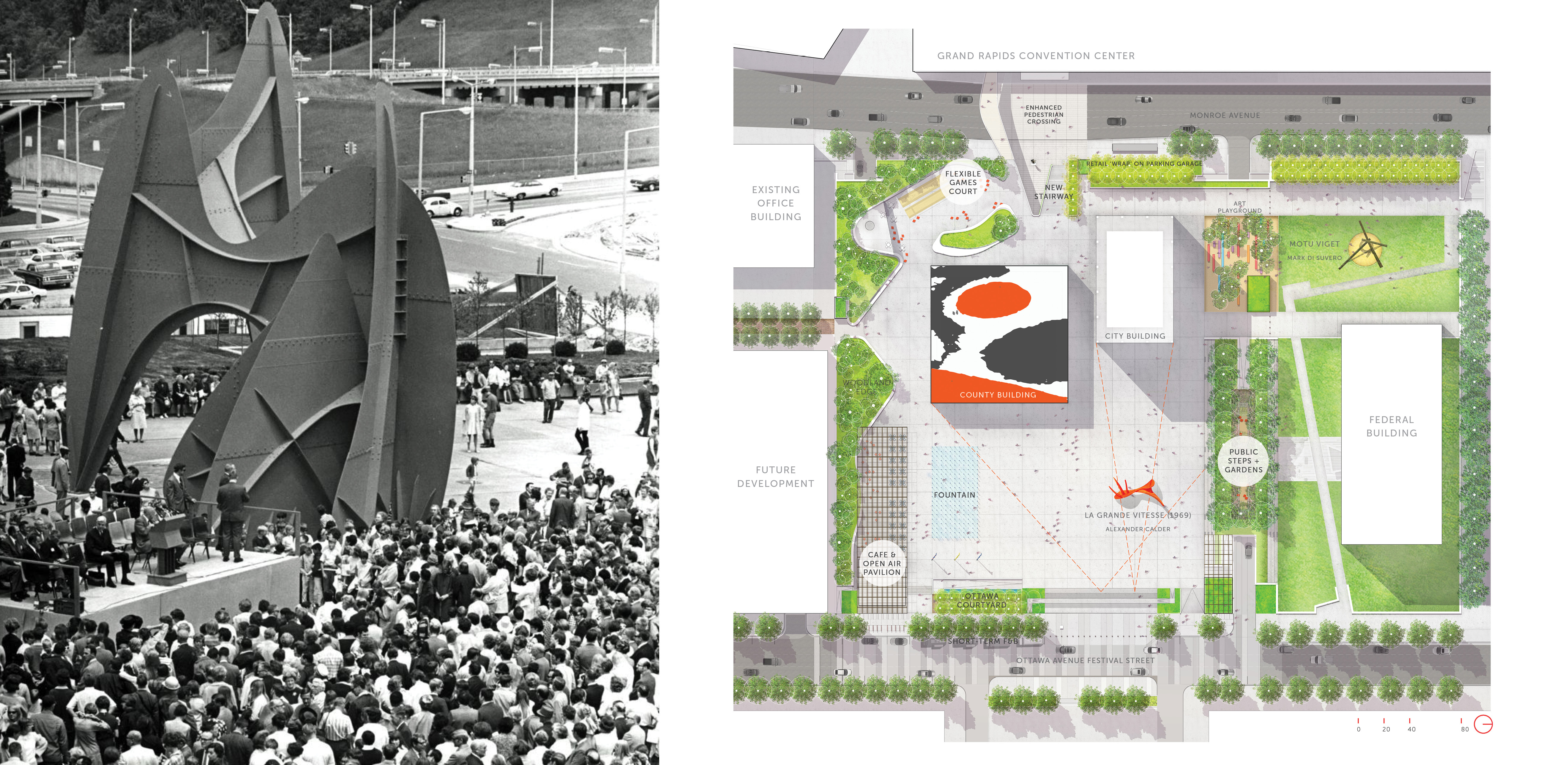 Calder Plaza Master Plan by Design Workshop - Architizer