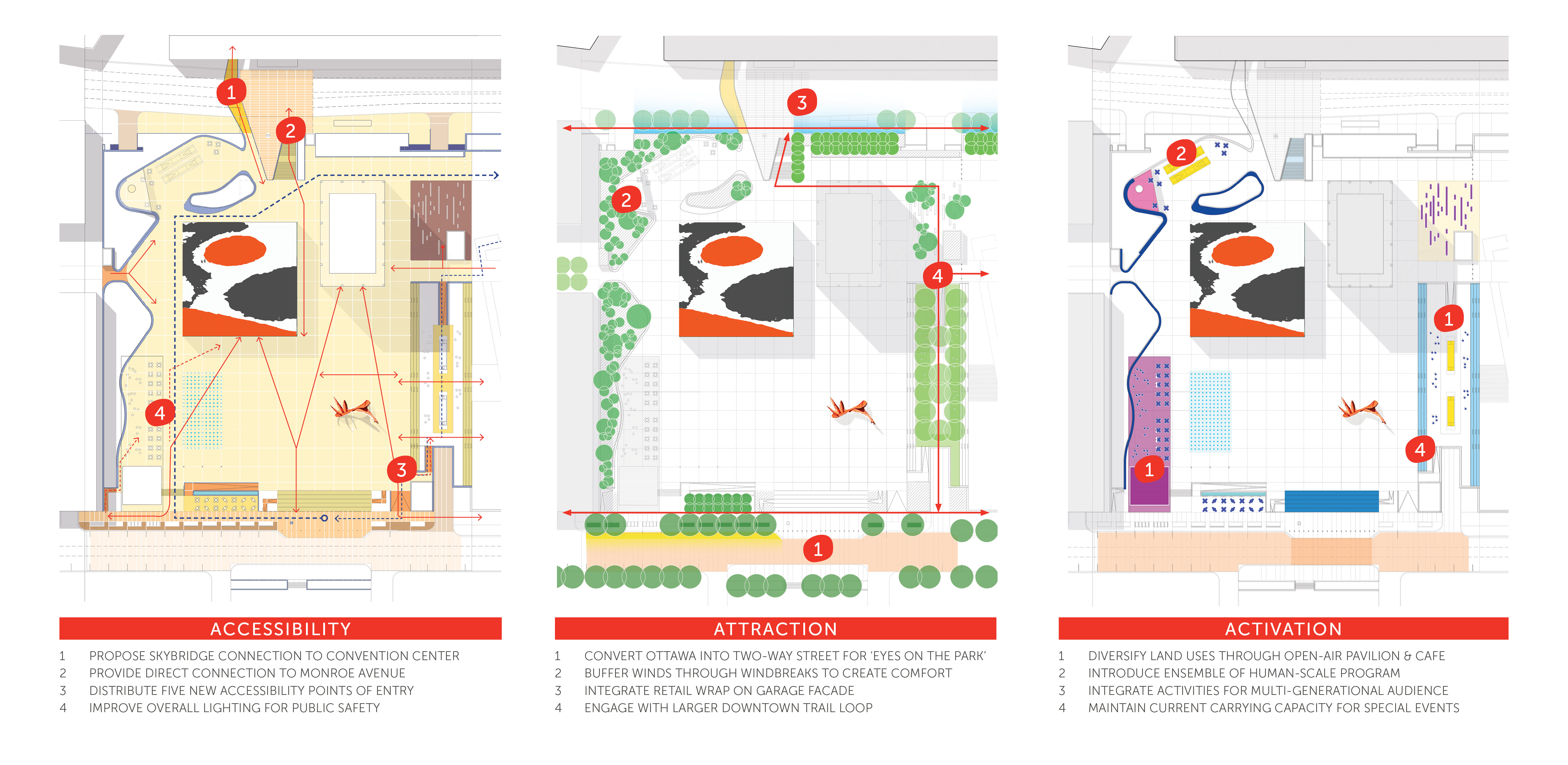 Calder Plaza Master Plan by Design Workshop - Architizer