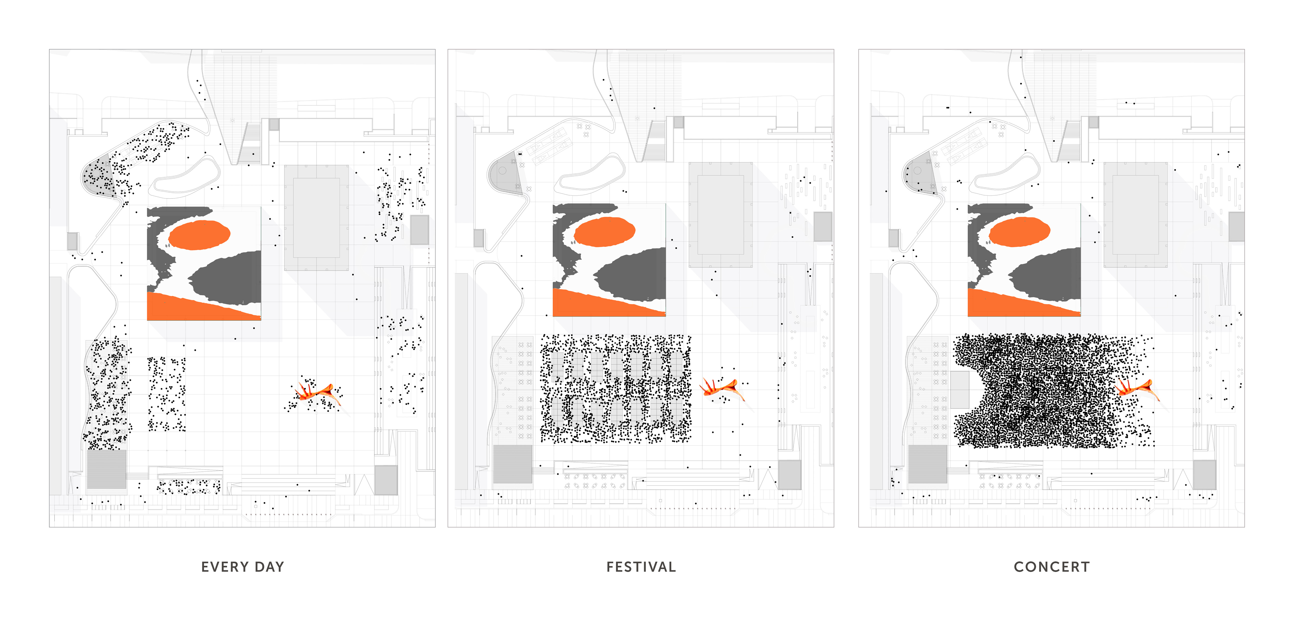 Calder Plaza Master Plan by Design Workshop - Architizer
