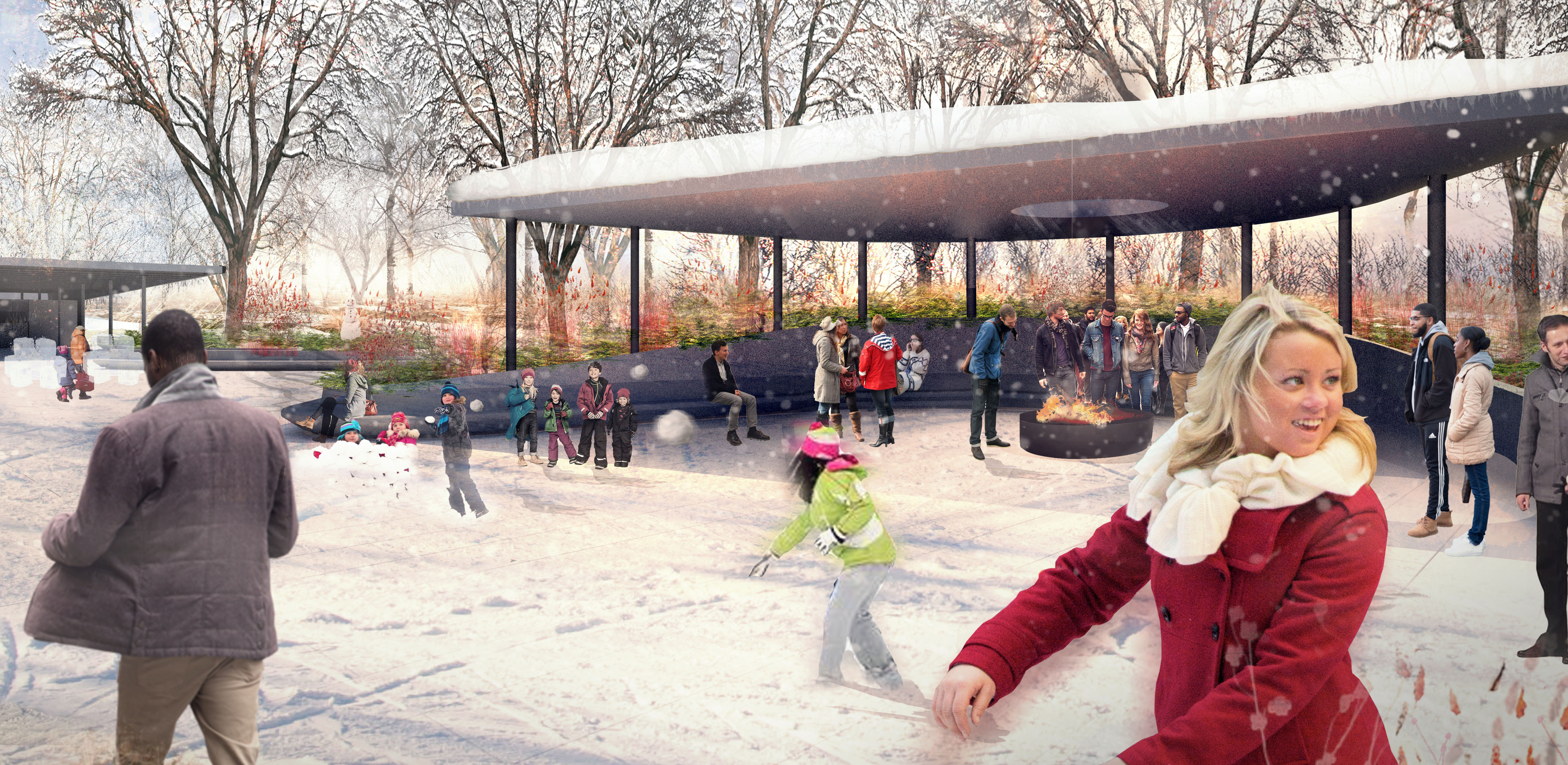 Calder Plaza Master Plan by Design Workshop - Architizer