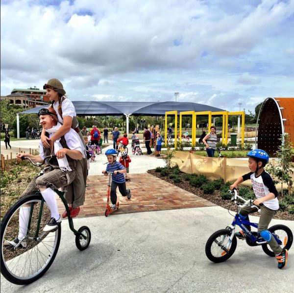 Sydney Park Children's Bike Track by Turf Design Studio - Architizer