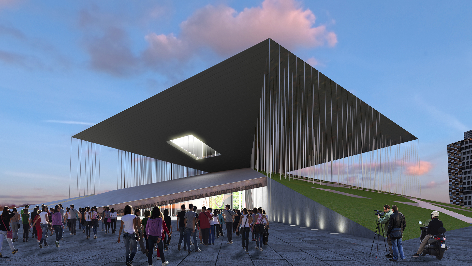 Convention and Exhibition Center by MIIM Office for Architecture ...