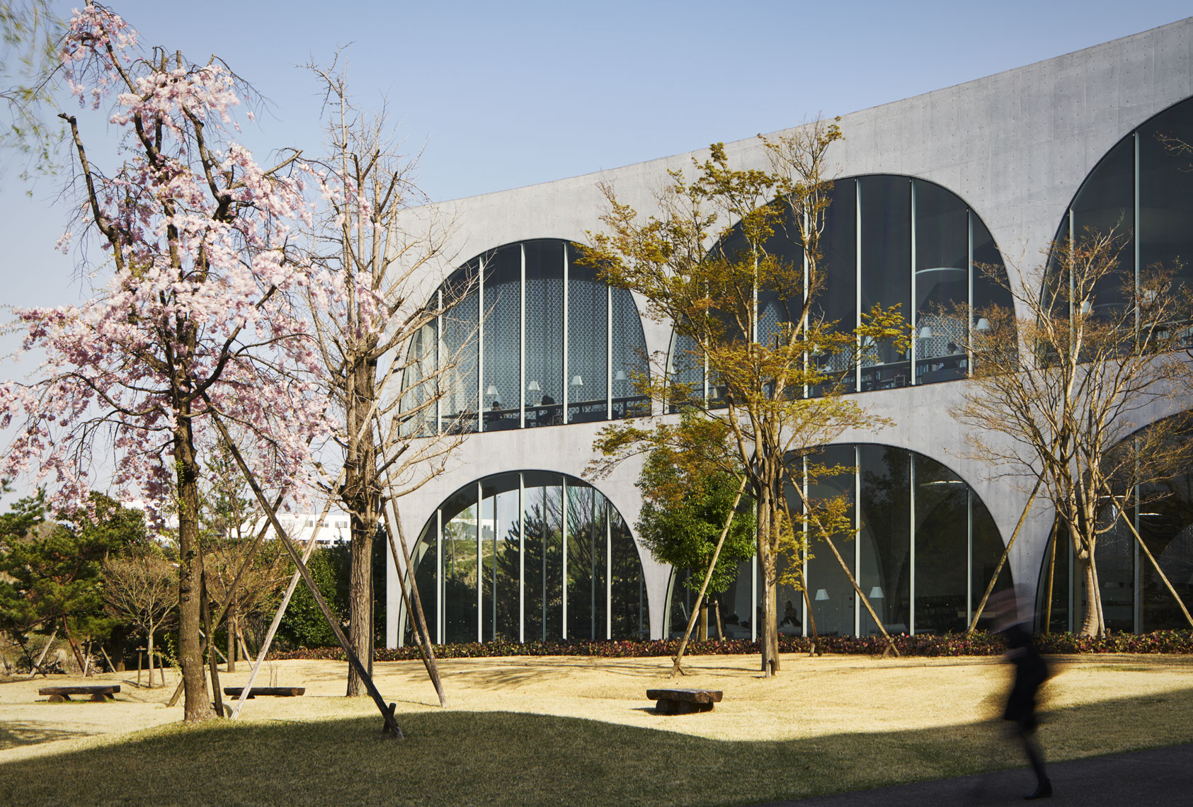 Tama Art University Library by Edward Caruso Photography - Architizer
