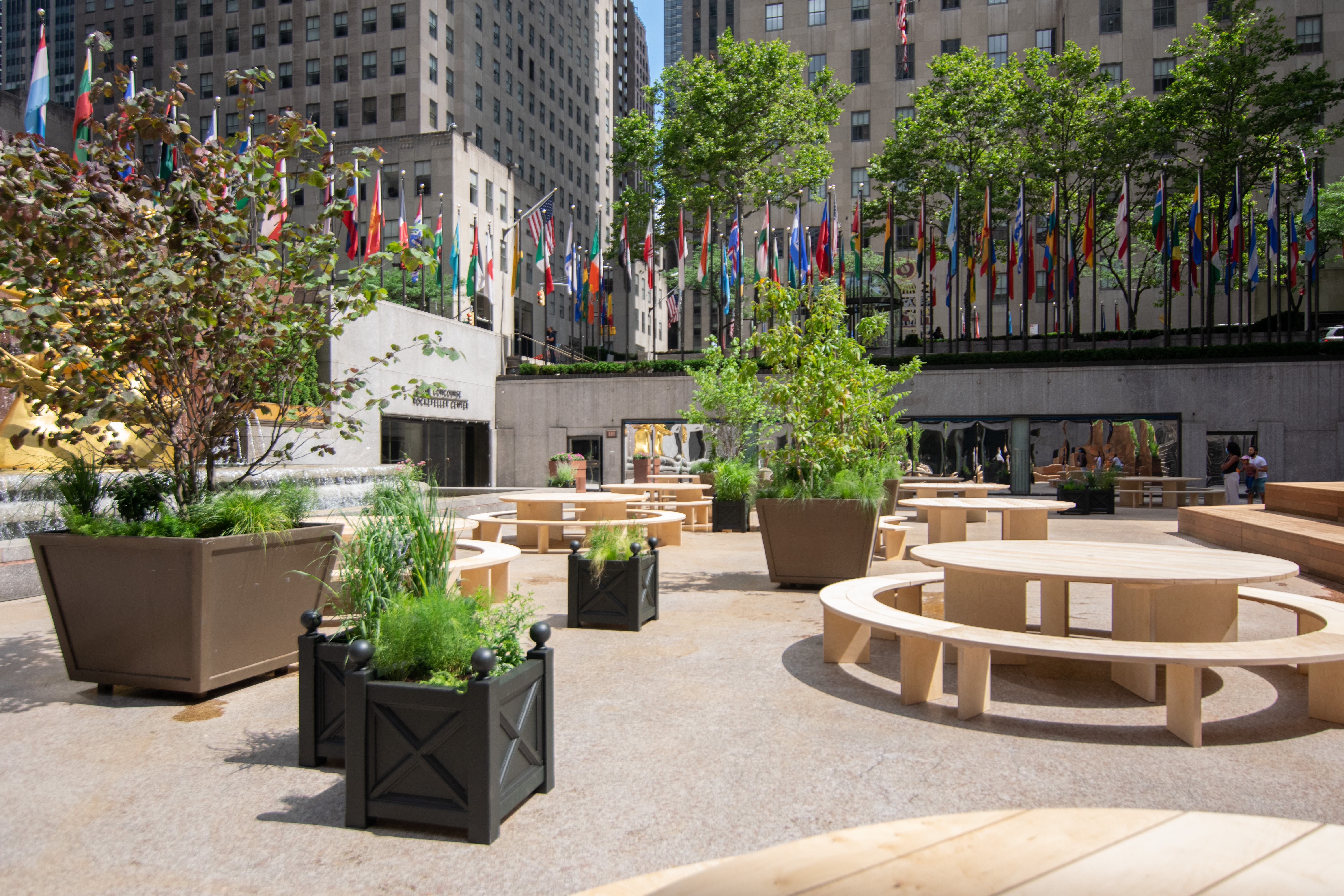 Rockefeller Center Summer Gardens by Julia Watson LLC - Architizer