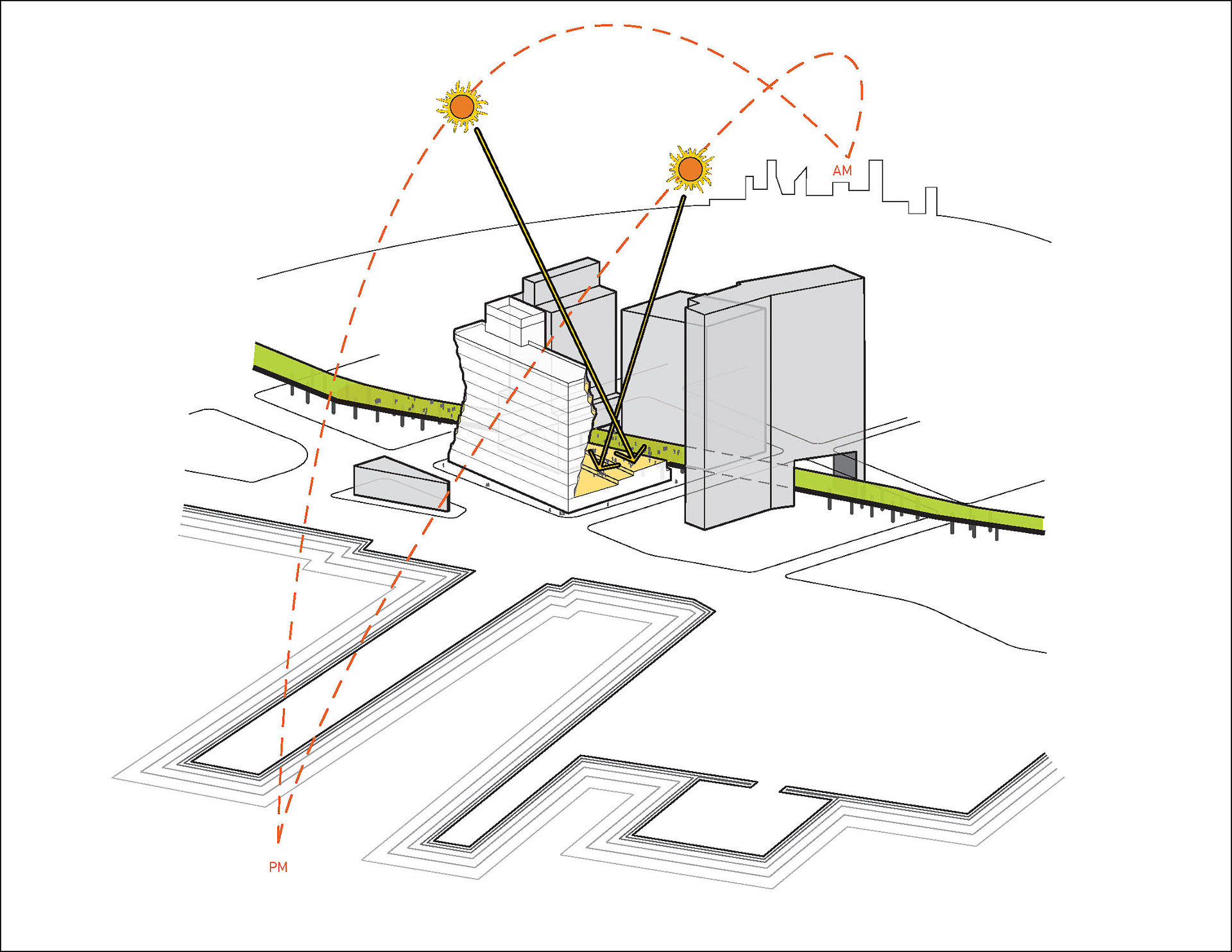 Solar Carve (40 Tenth Ave) by Studio Gang - Architizer