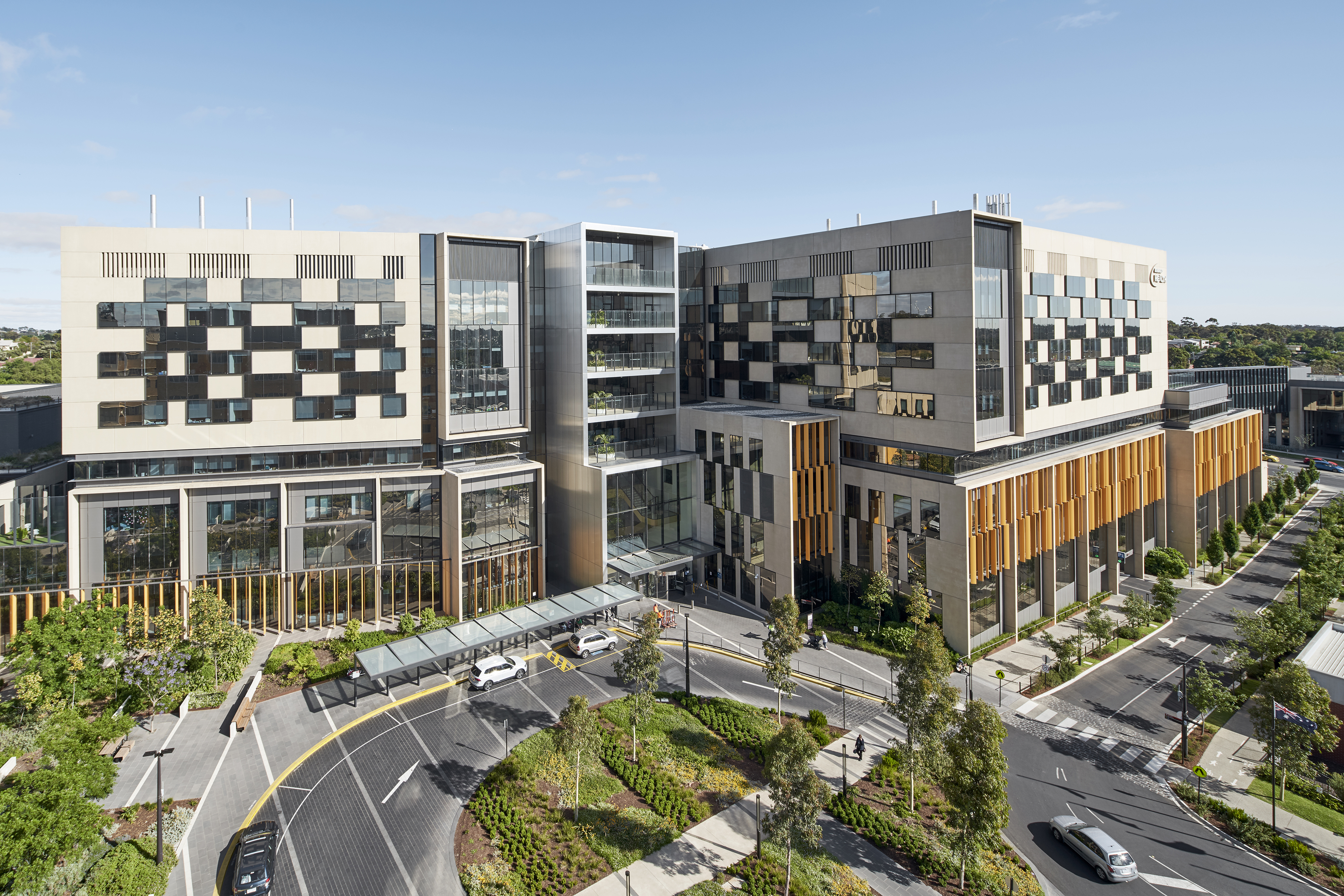 Gandel Wing, Cabrini Malvern by Bates Smart - Architizer