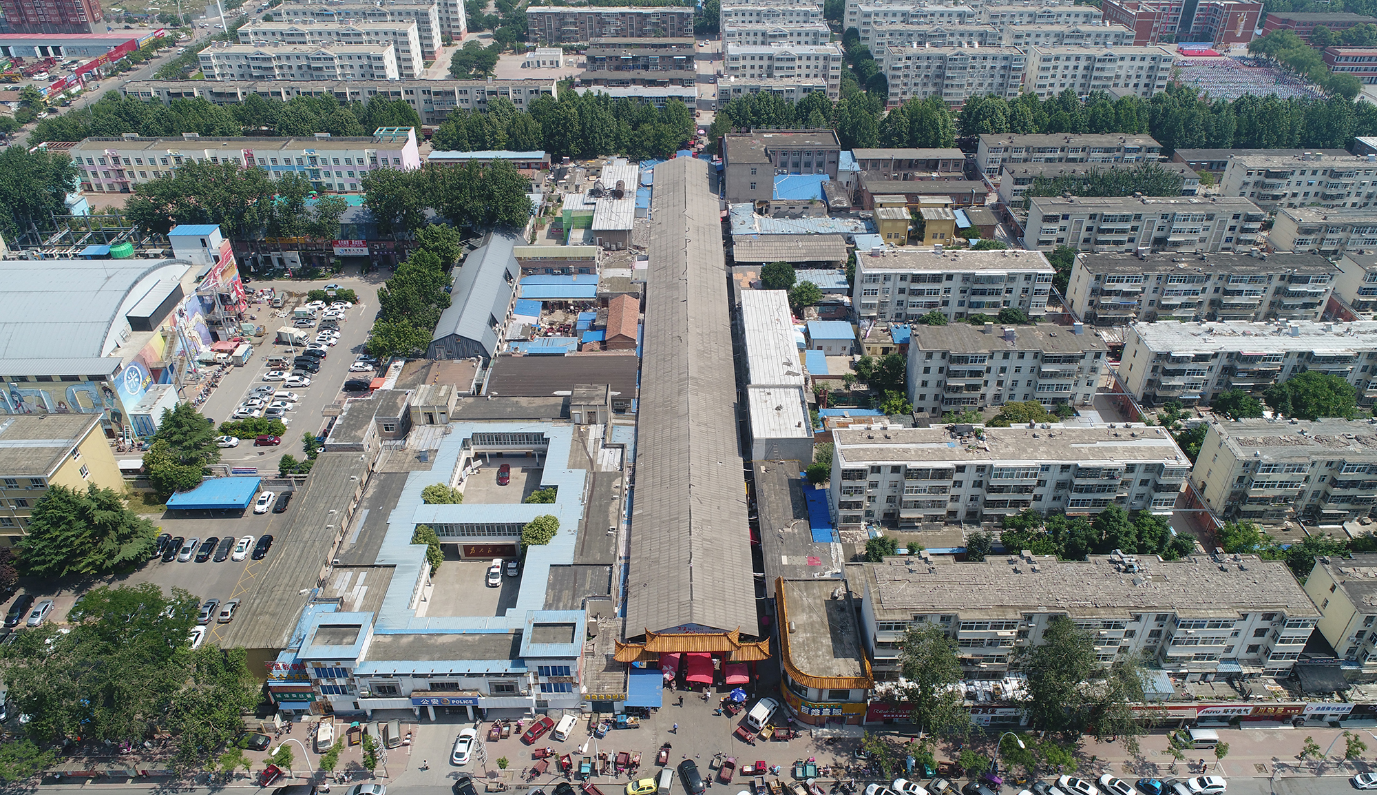 Temporary Site of Shengli Market — Creation of Spatial Order by LUO ...