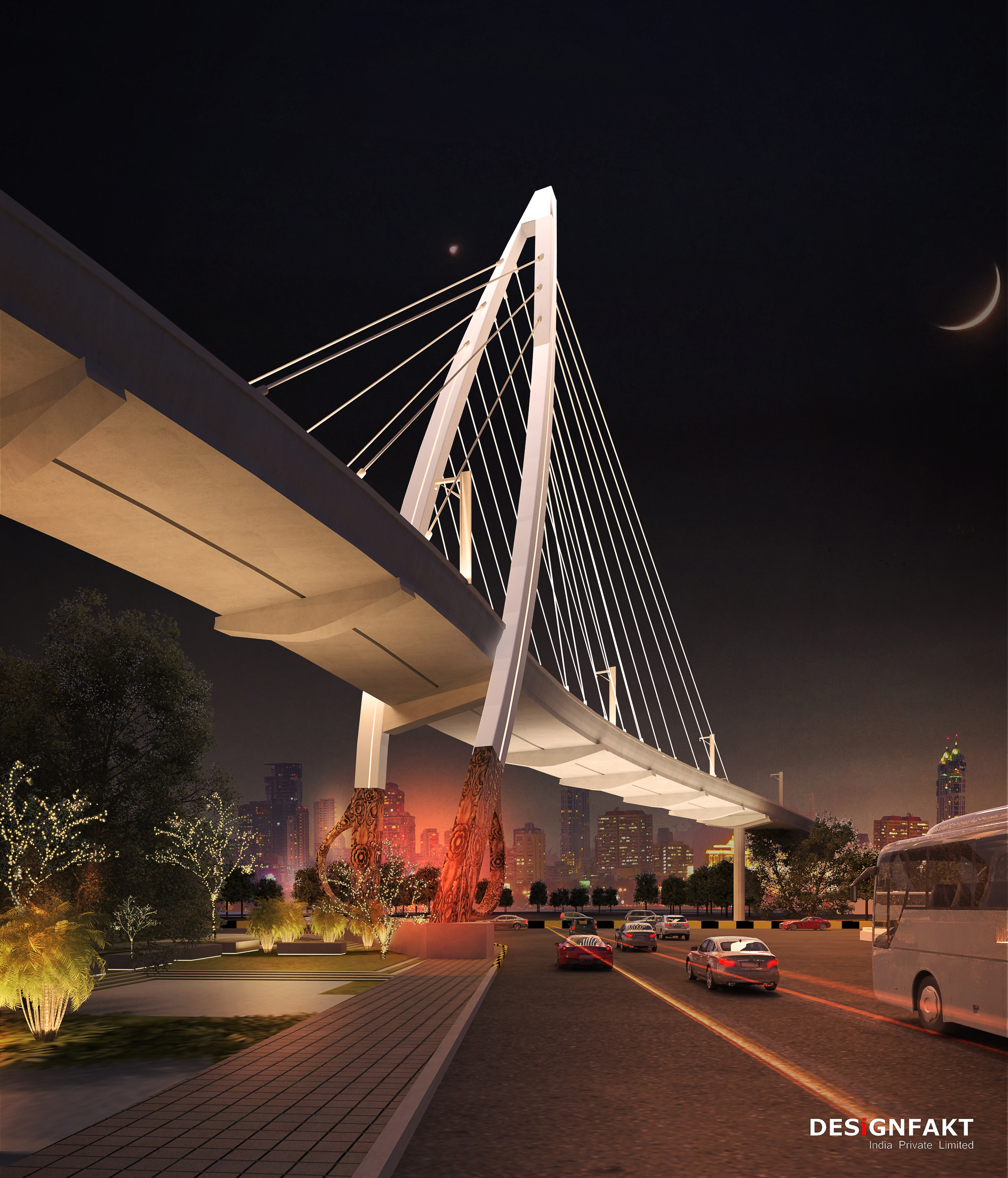Swords Bridge in Mumbai (The iconic Bridge) - Architizer
