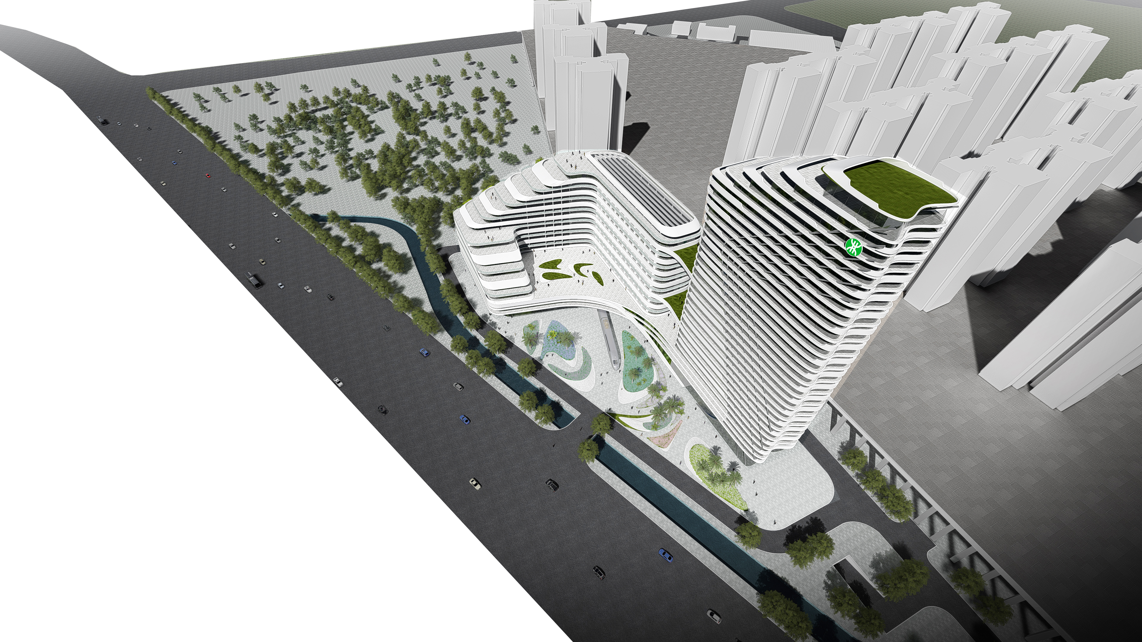 Metro Shenzhen Changzhen Office Building by BLVD INTERNATIONAL - Architizer