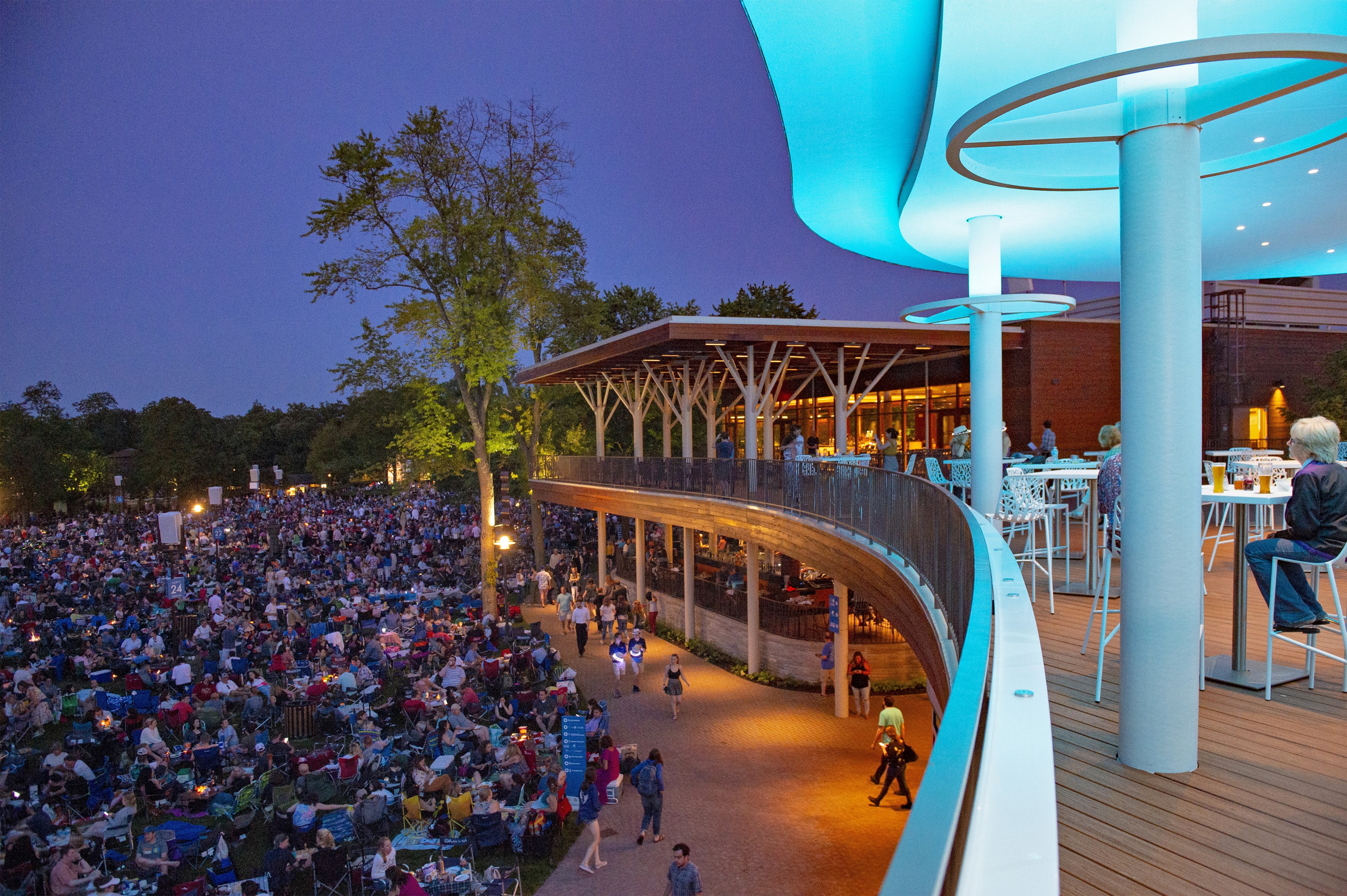 Ravinia Festival Experiential Theater & Dining Bridge by michael c ...