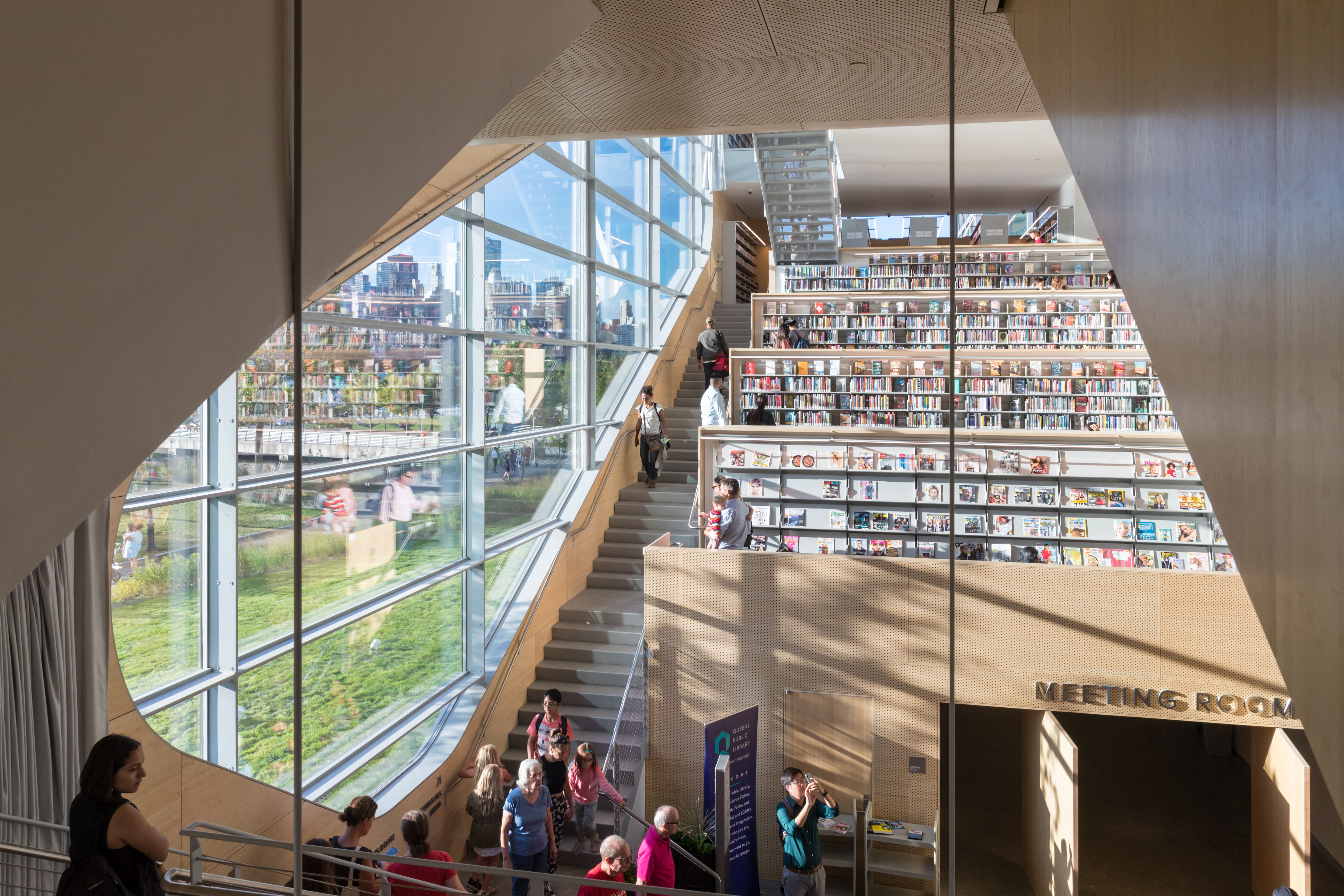 Hunters Point Library by Steven Holl Architects - Architizer
