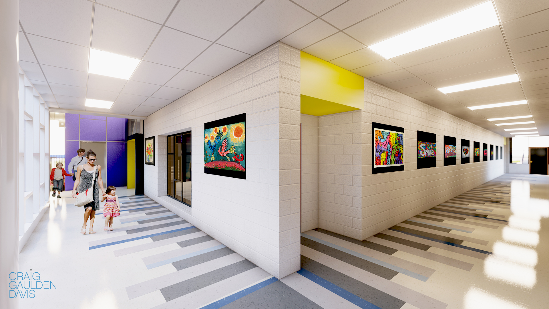 A. Mario Loiederman Middle School Performing Arts Center by Craig ...