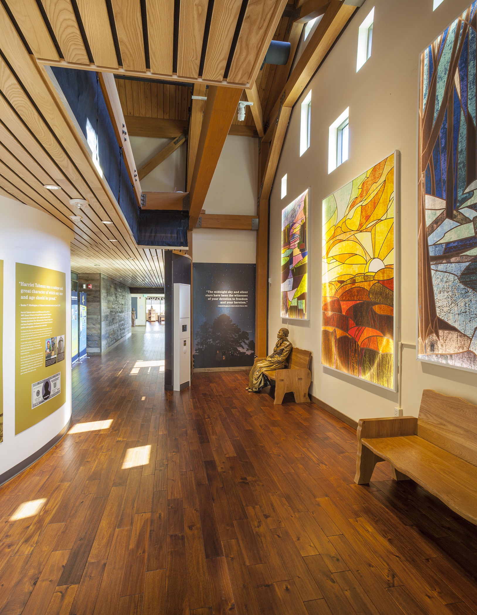 Harriet Tubman Underground Railroad Visitor Center by GWWO Architects ...