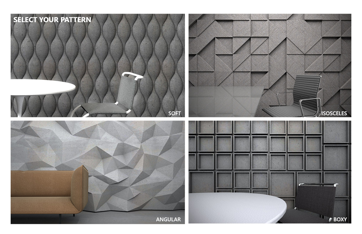 SYNTHESIS - CUSTOM CONCRETE WALL PANELS by EDG NYC - Architizer