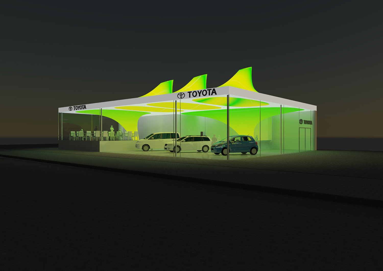 TOYOTA Car dealership 2 by Himematsu Architecture Inc. - Architizer