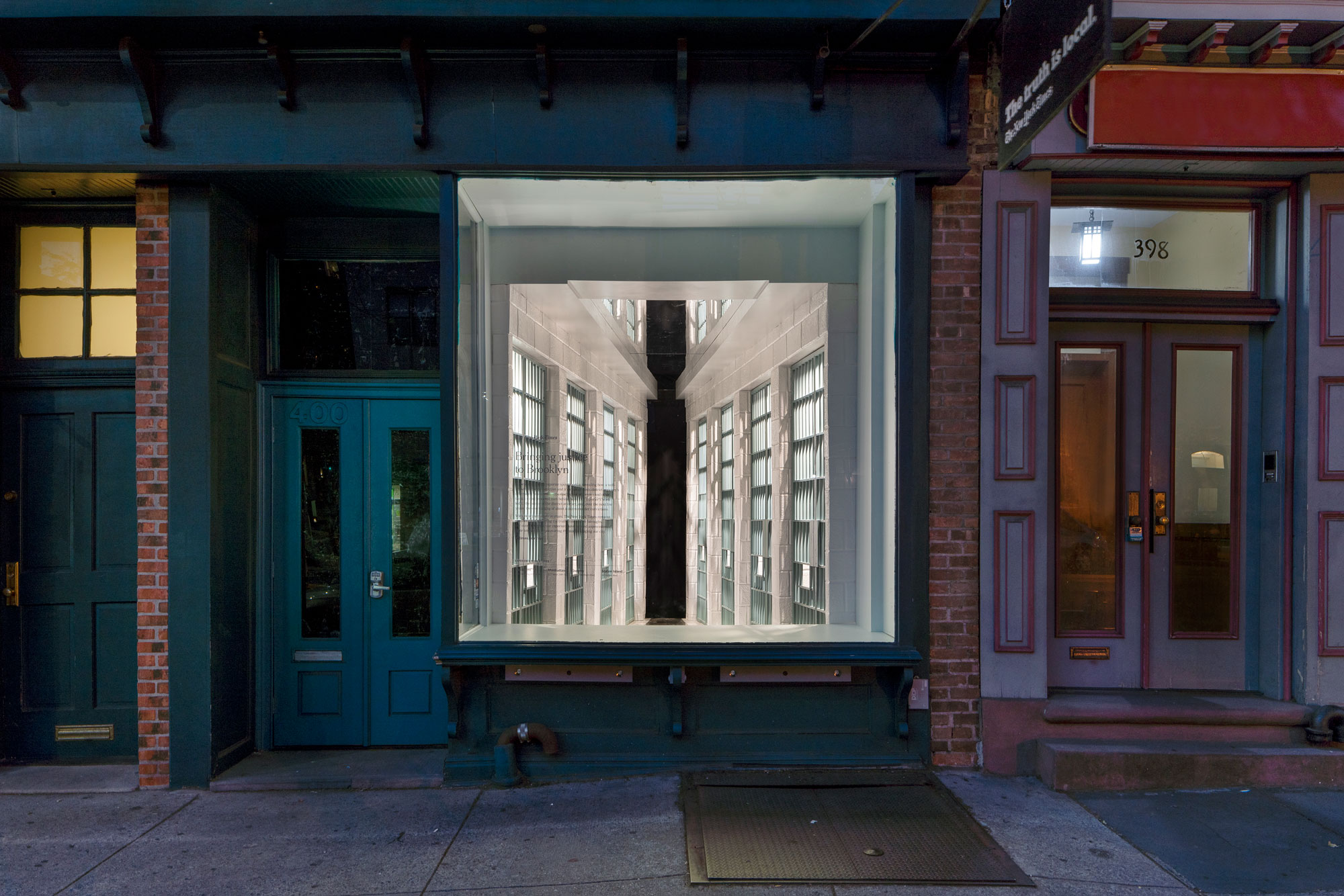 "The Truth is Local" Interactive Storefronts by Local Projects - Architizer