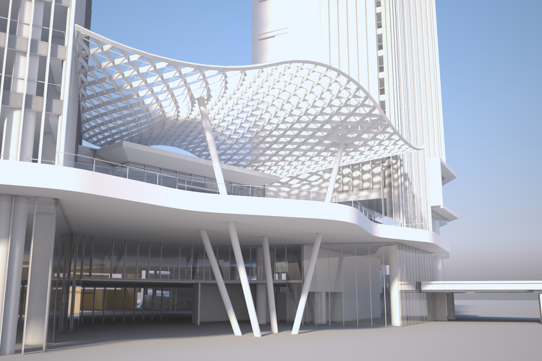 Unipark Commercial Center by HDA | Hugh Dutton Associés - Architizer