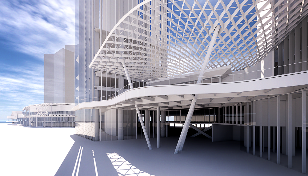 Unipark Commercial Center by HDA | Hugh Dutton Associés - Architizer