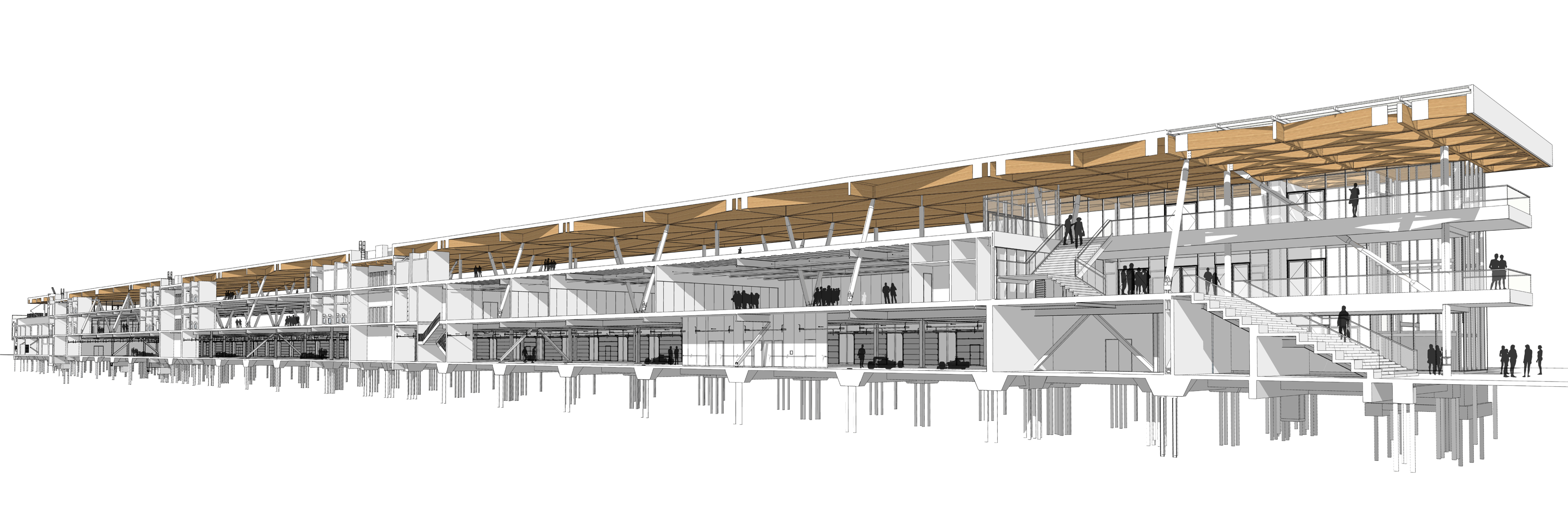 New Paddock - F1 GRAND PRIX DU CANADA by Les Architectes FABG - Architizer