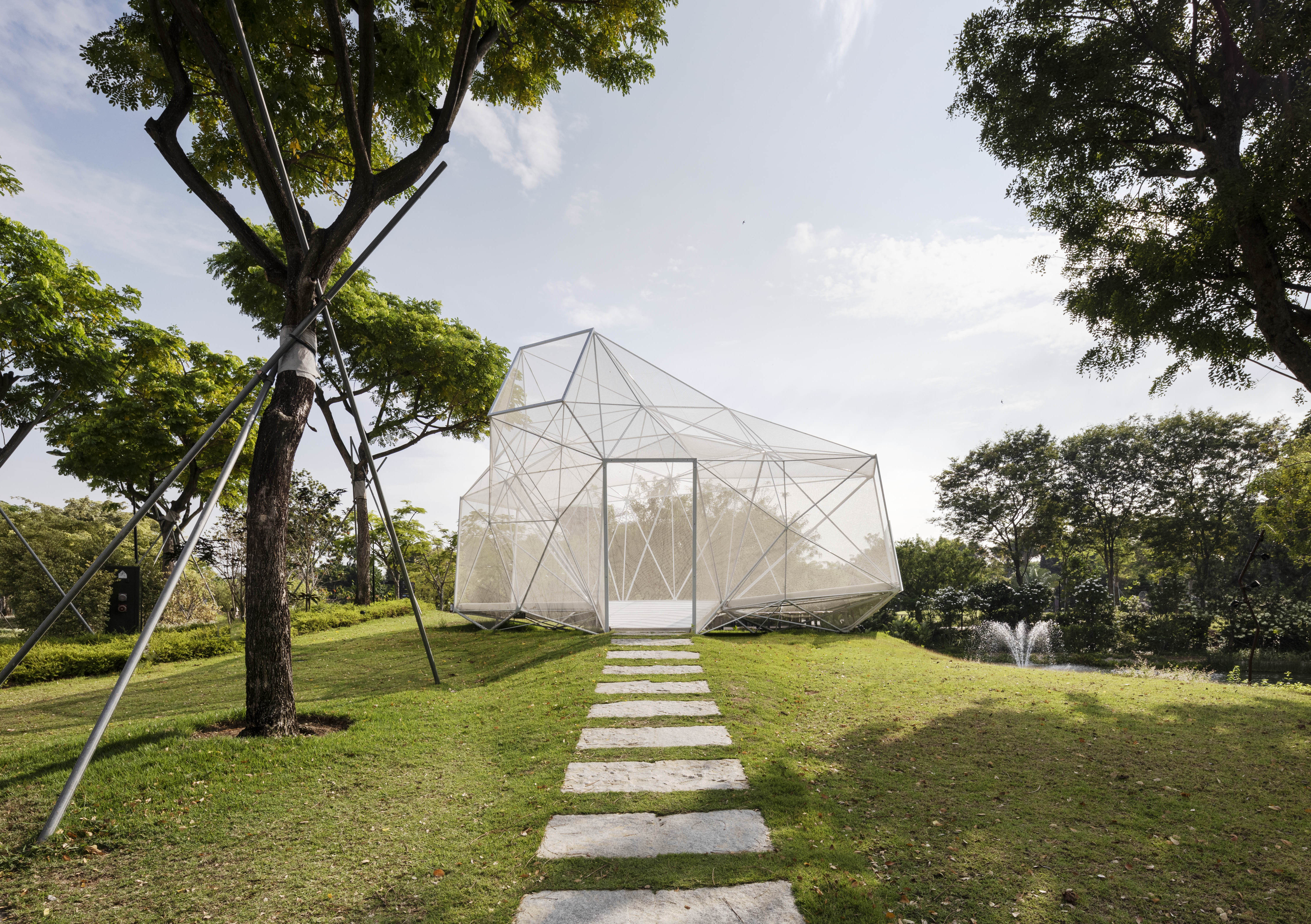 Air Mesh : Metal 3D Printed Space by AIRLAB SUTD (architectural ...