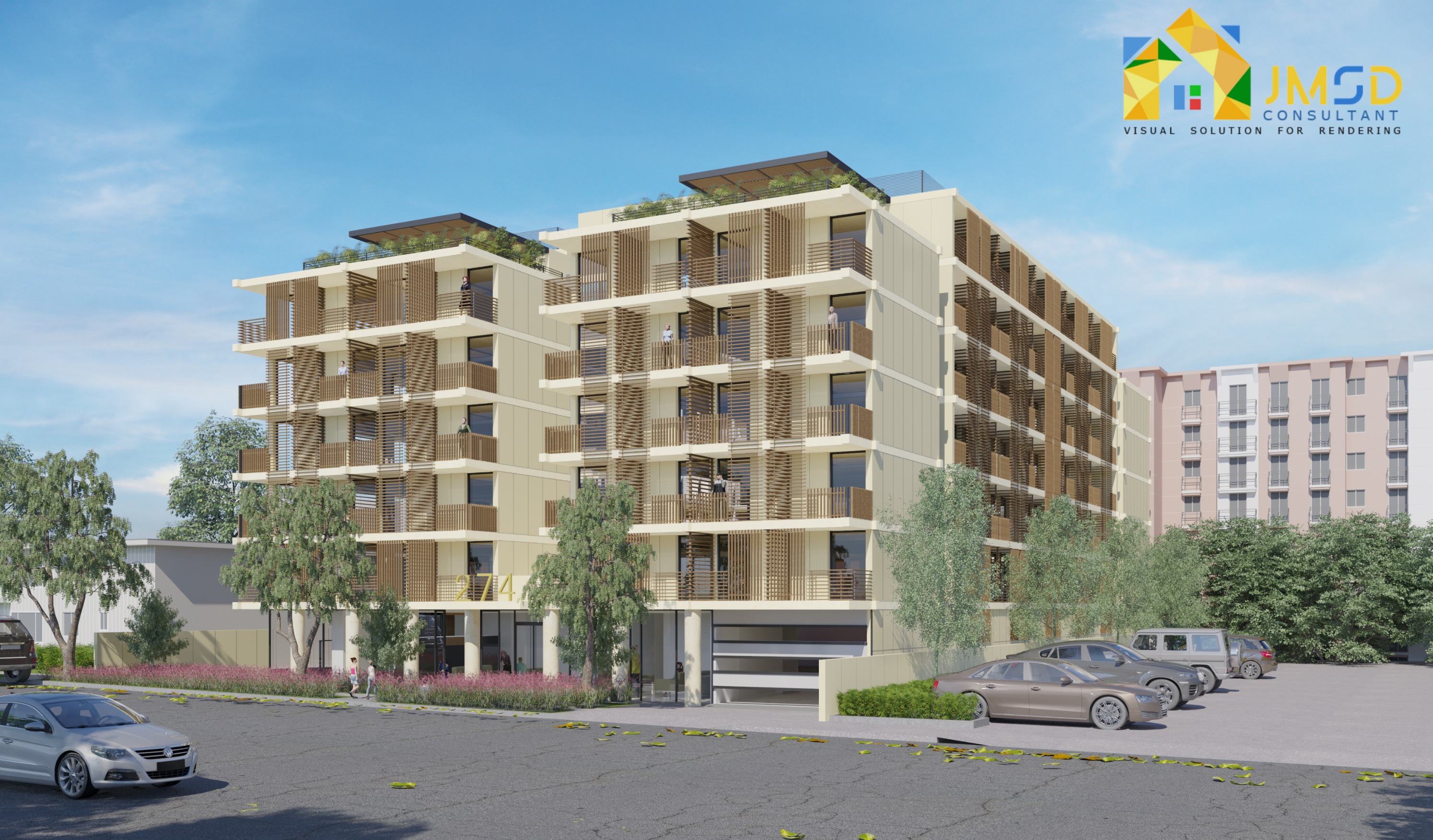 Residential Multiple Family House 3D Renderings Oakland California by ...