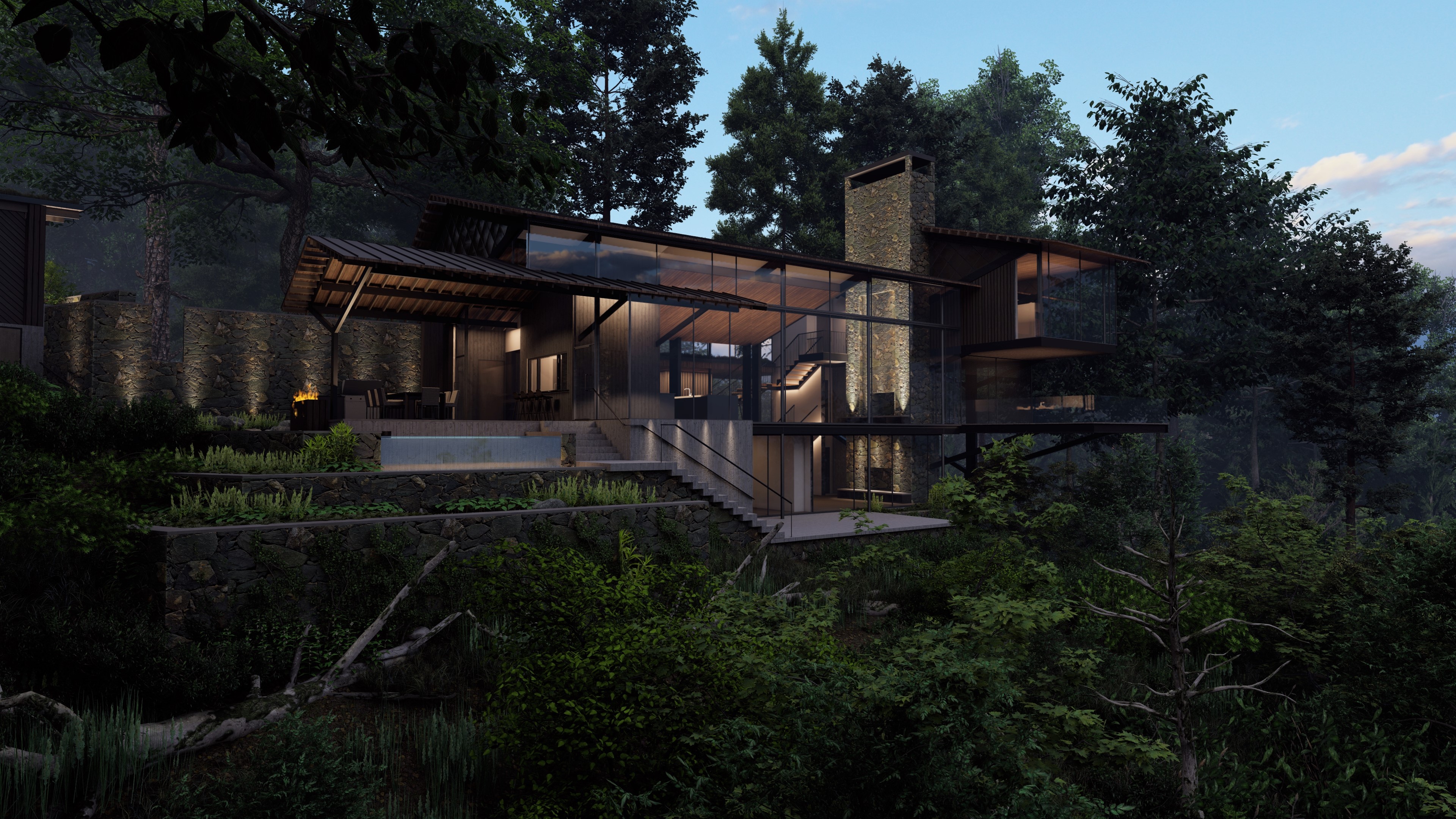 Blue Ridge House by 3 North - Architizer