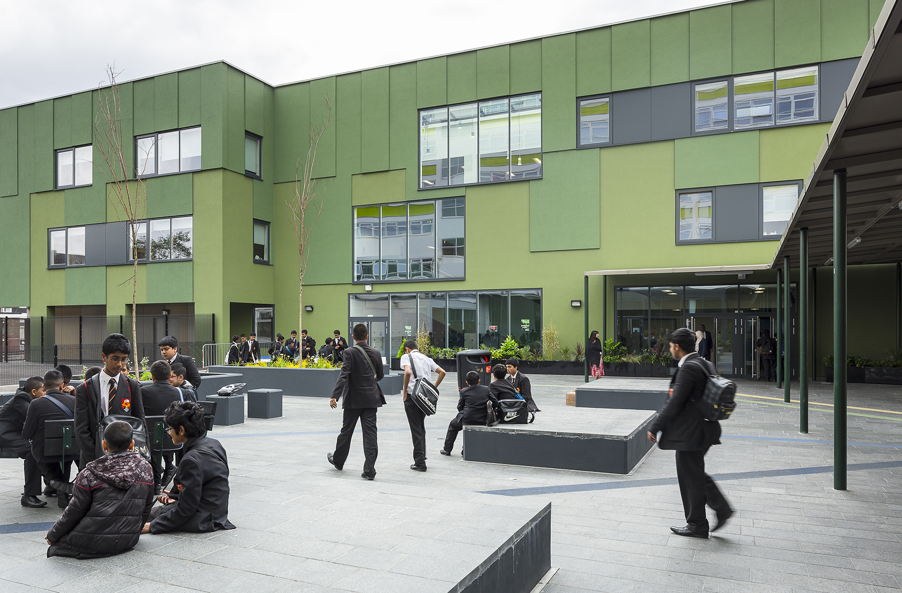 Stepney Green School by Studio Woodroffe Papa - Architizer