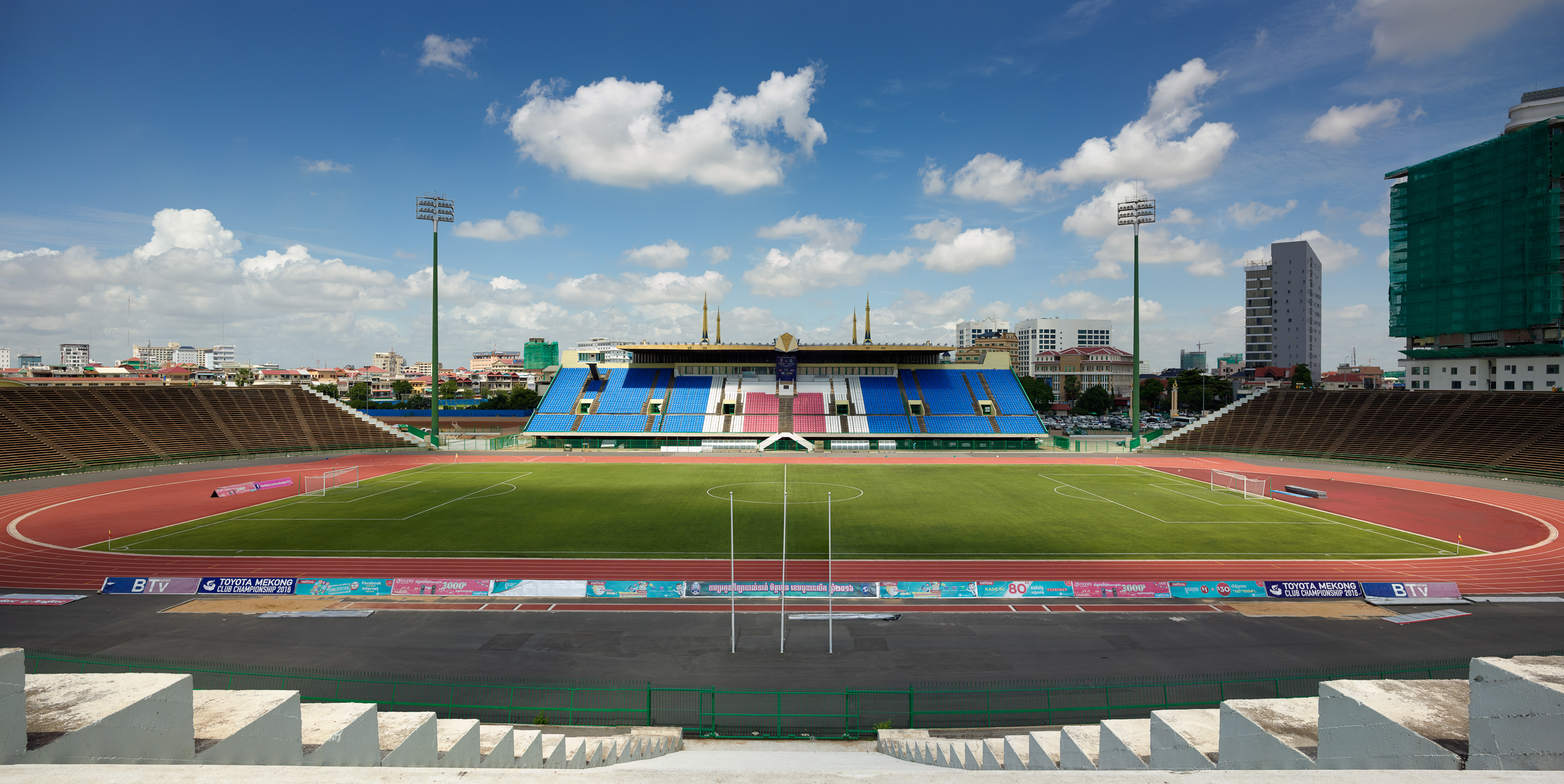 National Sports Complex by Vann Molyvann by Virgile Simon Bertrand ...