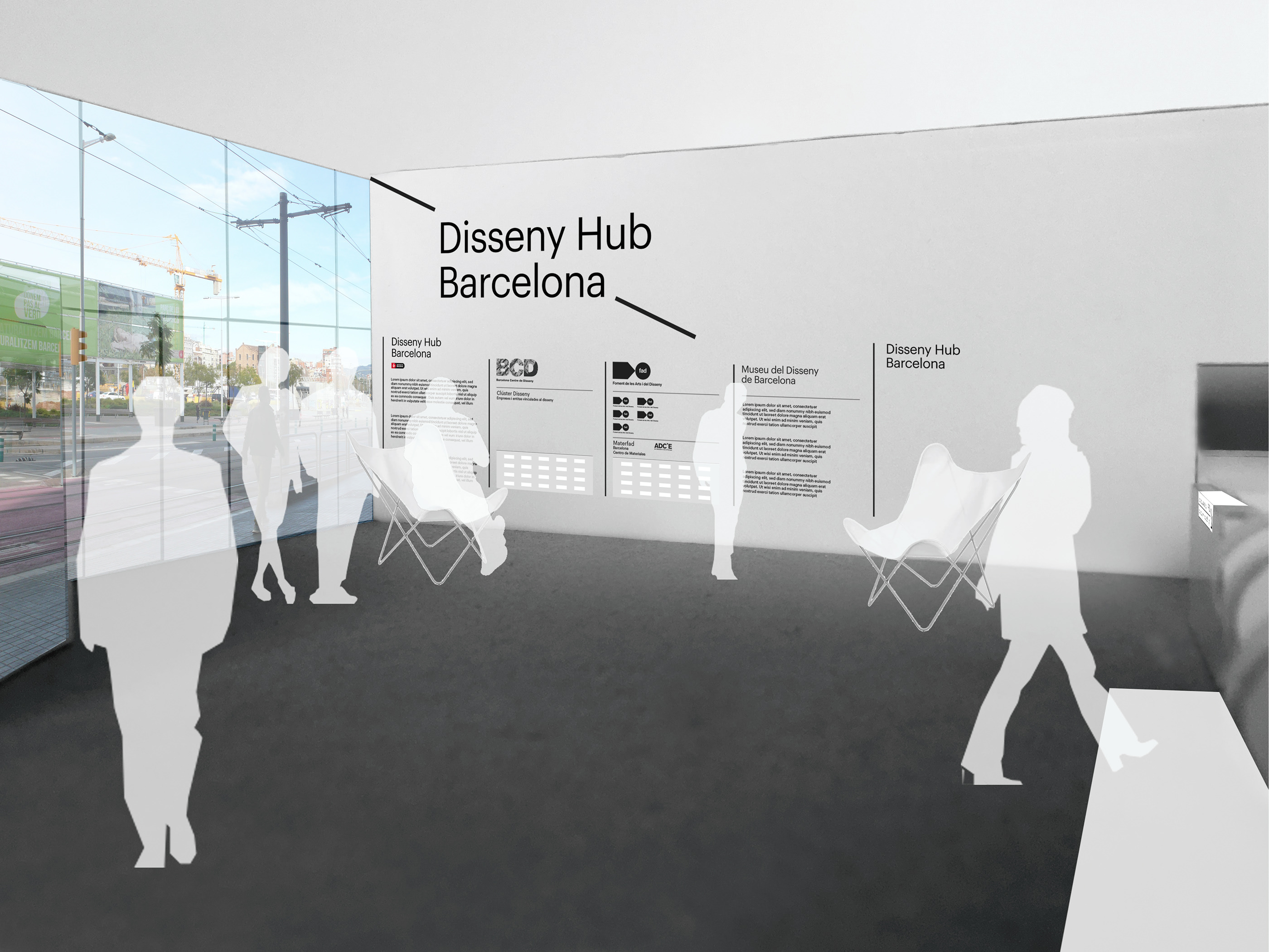 DHUB Signage Proposal by Point of Reference Studio - Architizer