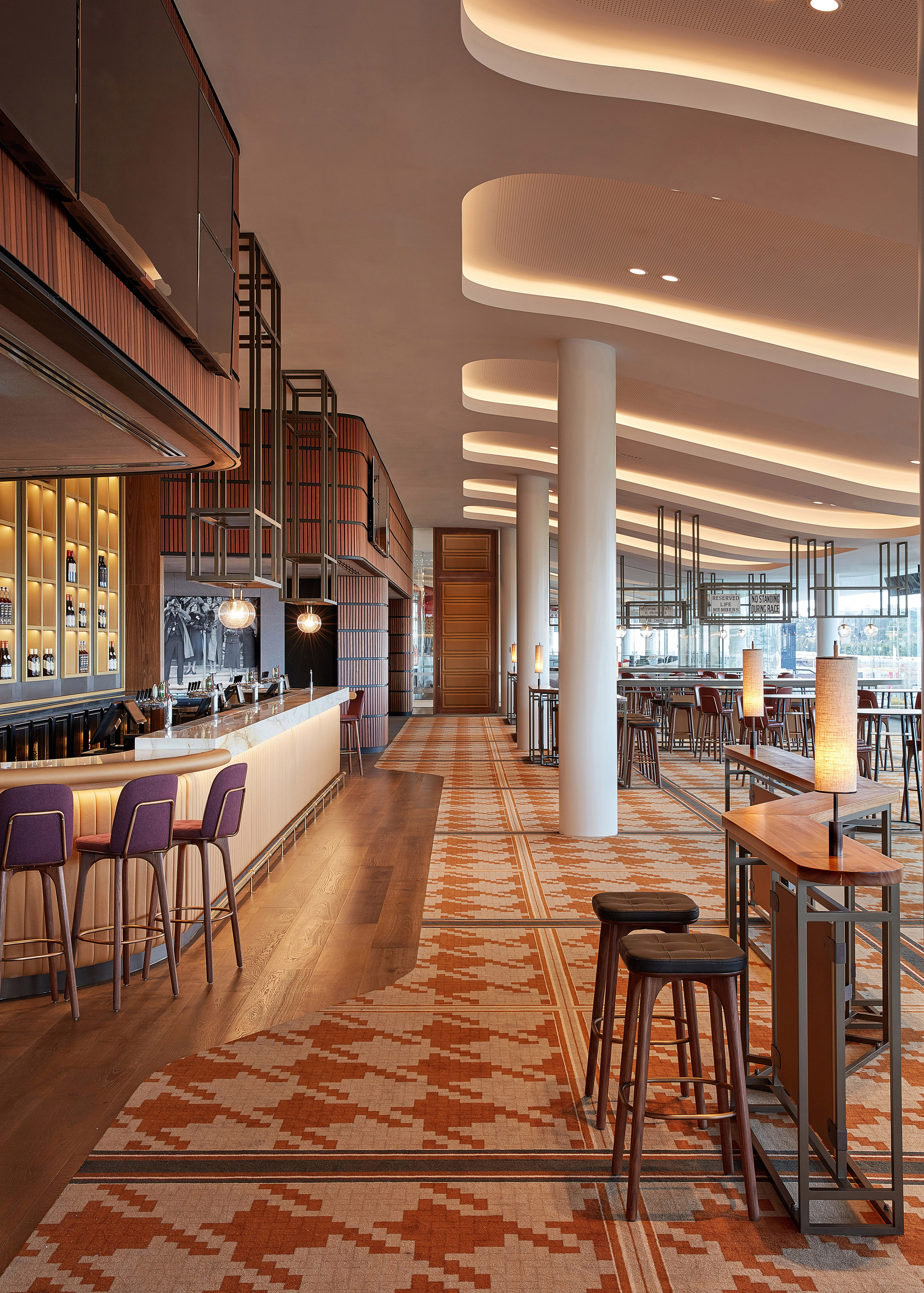 The Club Stand, Victoria Racing Club by Bates Smart - Architizer