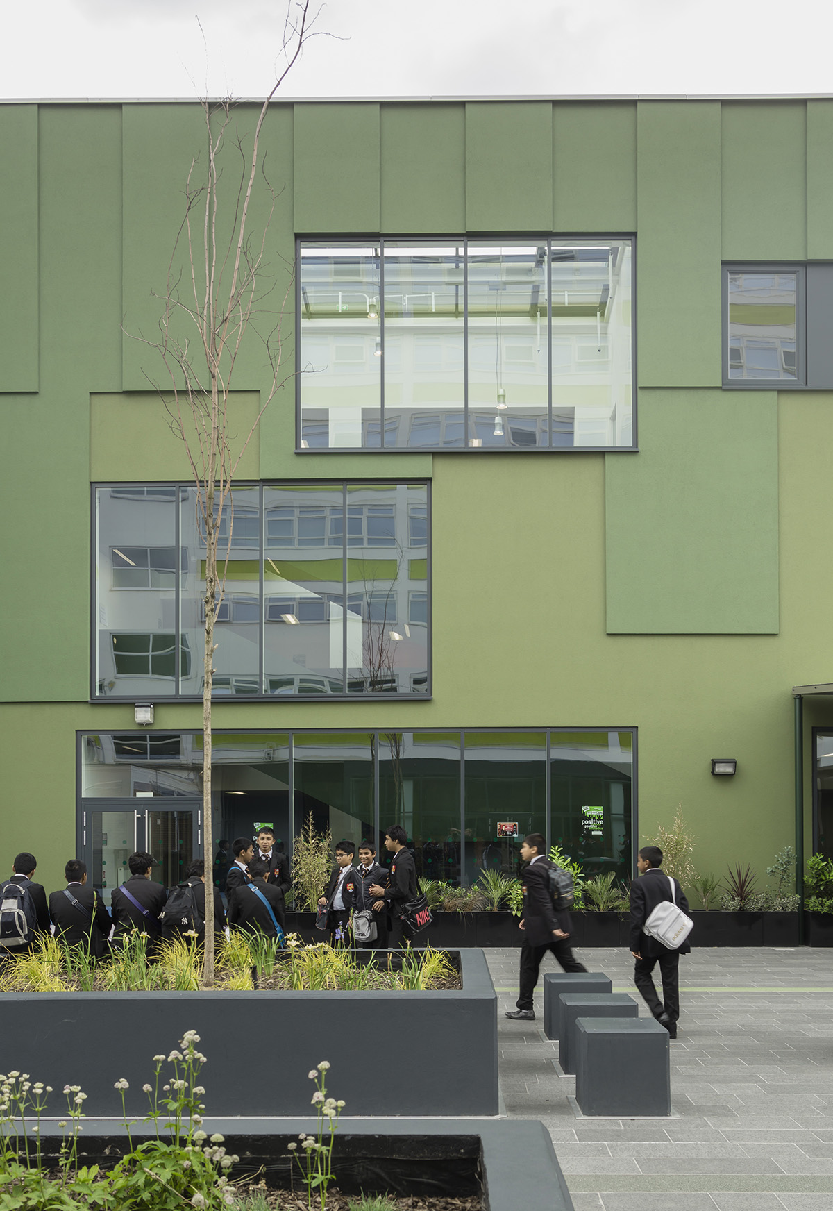 Stepney Green School by Studio Woodroffe Papa - Architizer