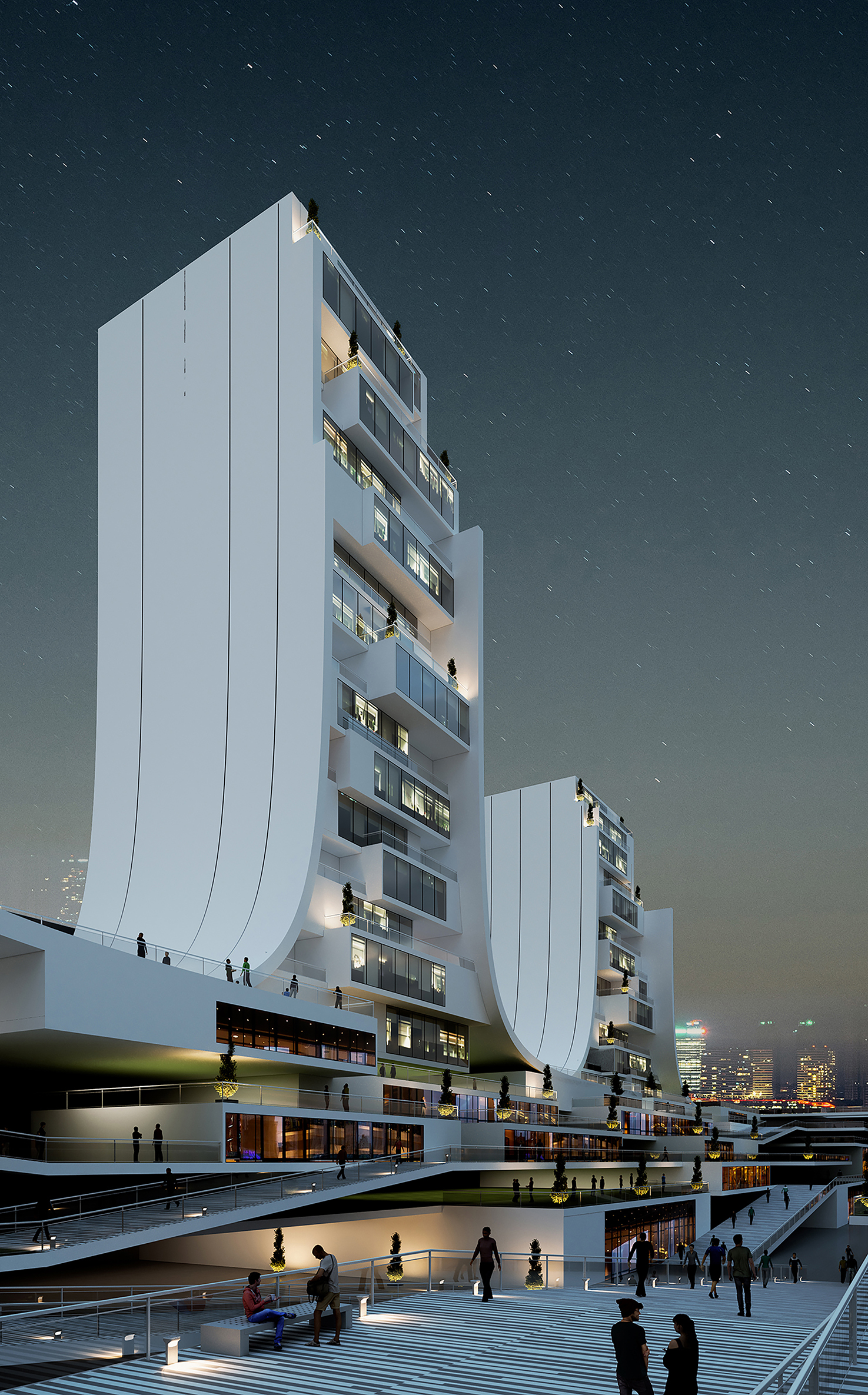I-Kal Multi-Use Complex by Mesh Architecture office - Architizer