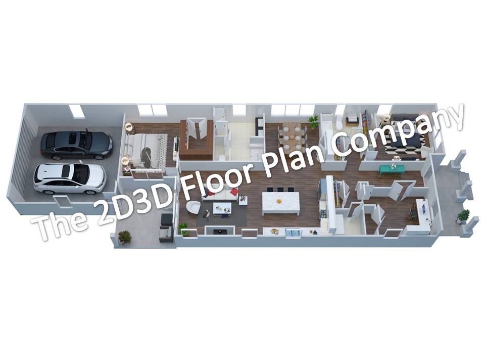 Convert Floor Plan to 3D by The 2D3D Floor Plan Company - Architizer