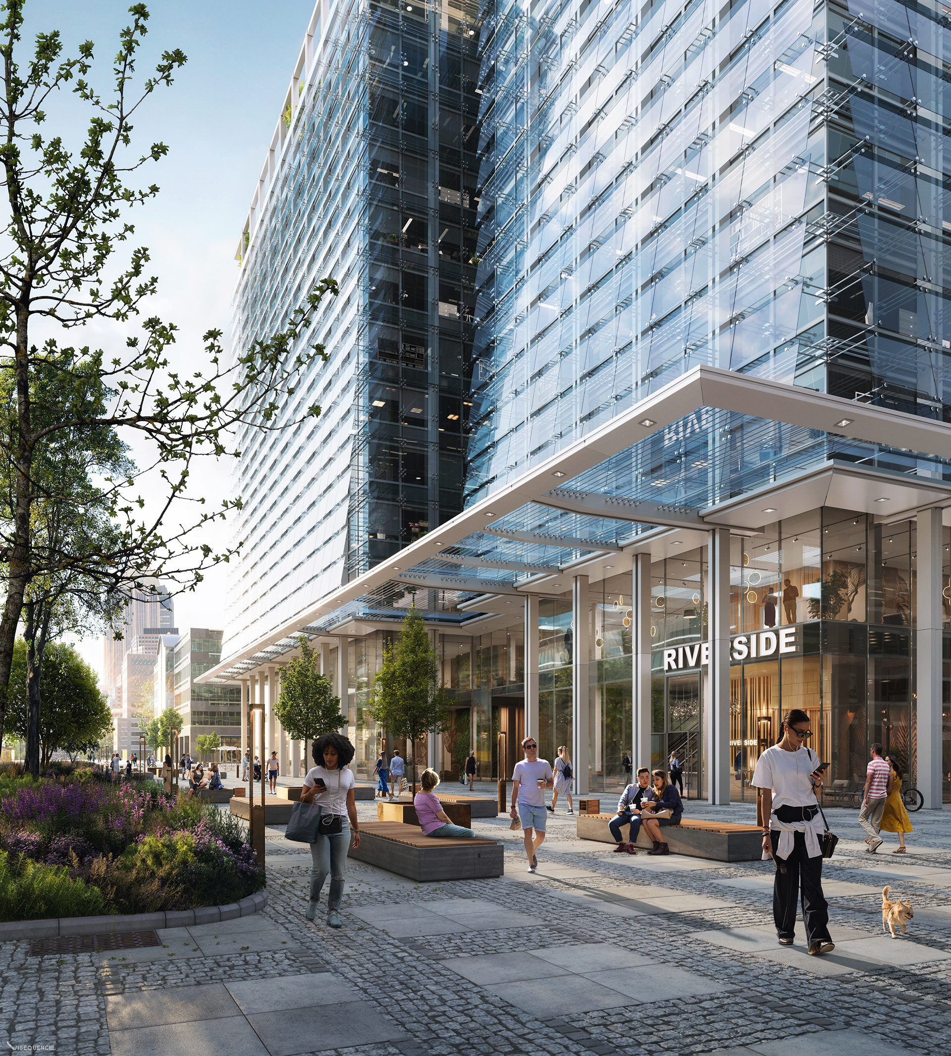 Riverside Office Tower by Visequence - Architizer