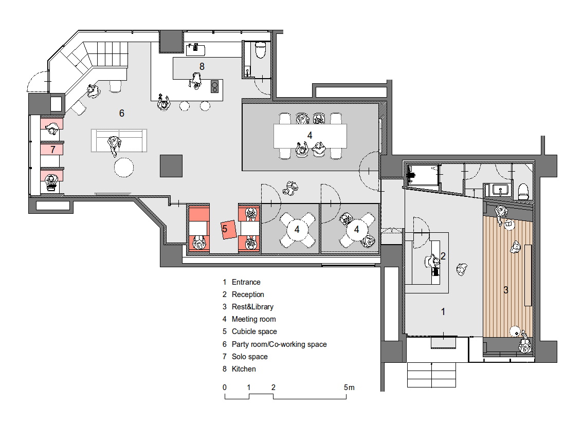 INSEED / Co-working Office in Osaka by SWING - Architizer